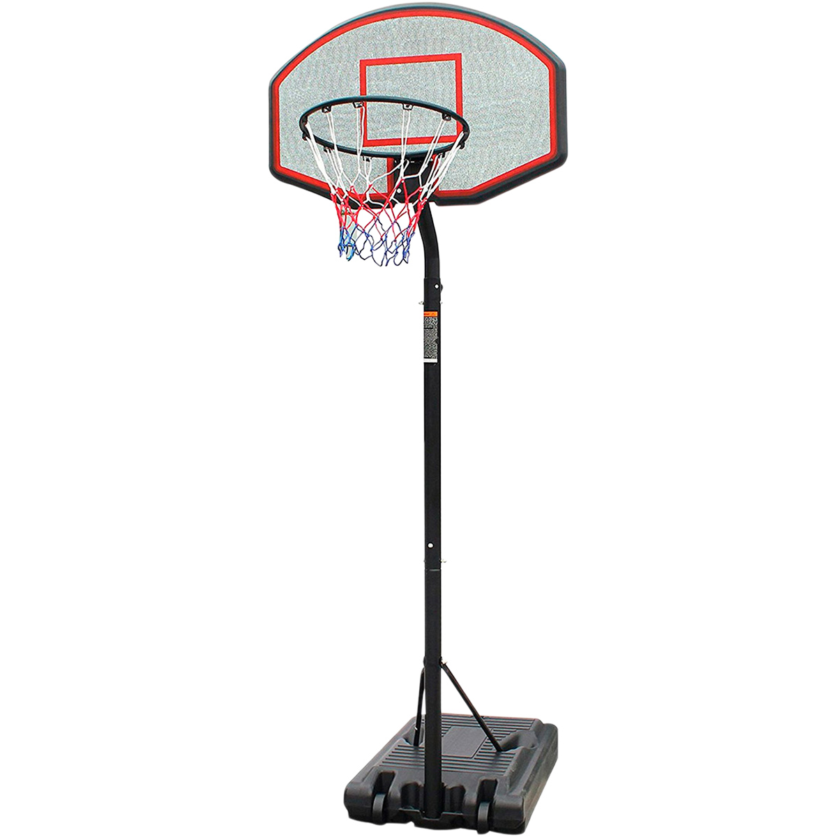 Køb ASG Court Basketball Kurv M/Stander None