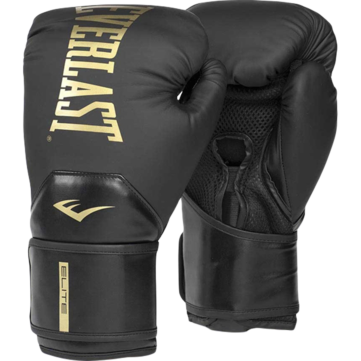 Kjøp Everlast Elite 2 Boksehansker i Black/gold