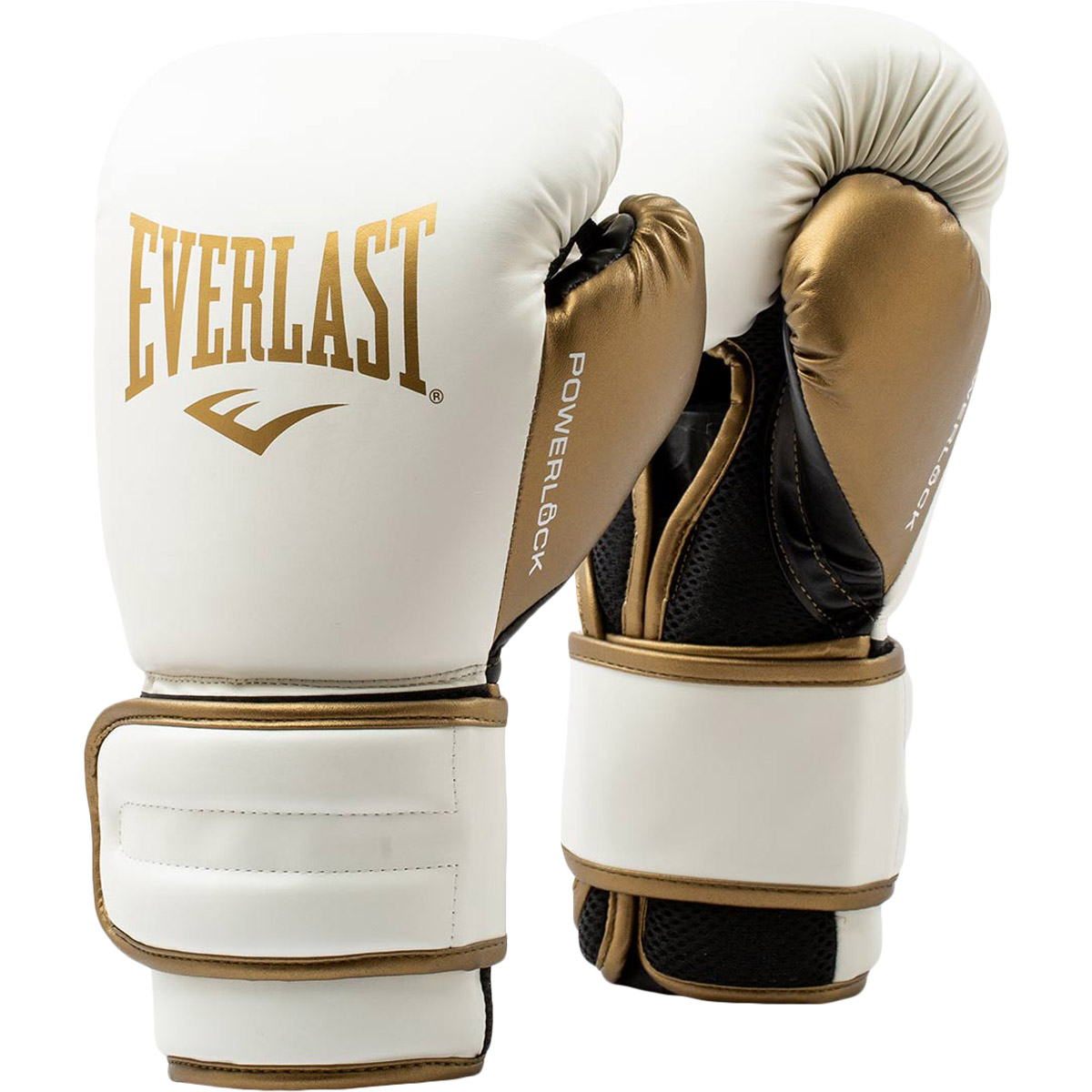Køb Everlast Powerlock 2r Training Boksehandsker White/gold