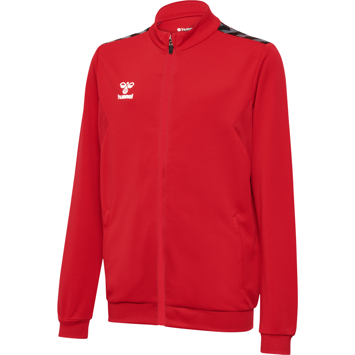 Køb hummel Authentic Zip Track Top Børn TRUE RED