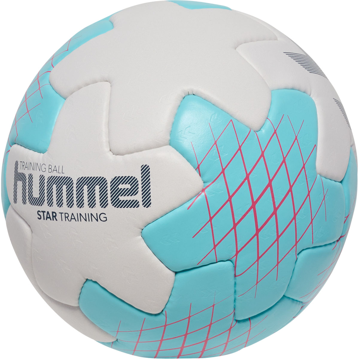 Kjøp hummel Star Training Håndbold i OFF WHITE/LIGHT BLUE/RED