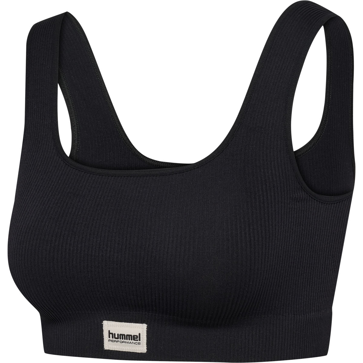 Køb hummel Pulse Seamless Rib Sports BH Dame Black