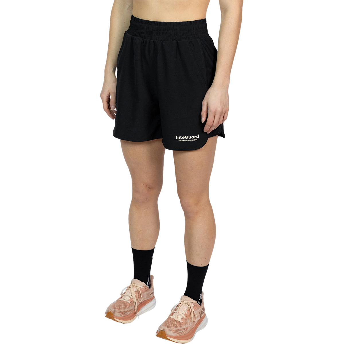 Køb liiteGuard Re-Liite Høyt liv Løp shorts Dame Black