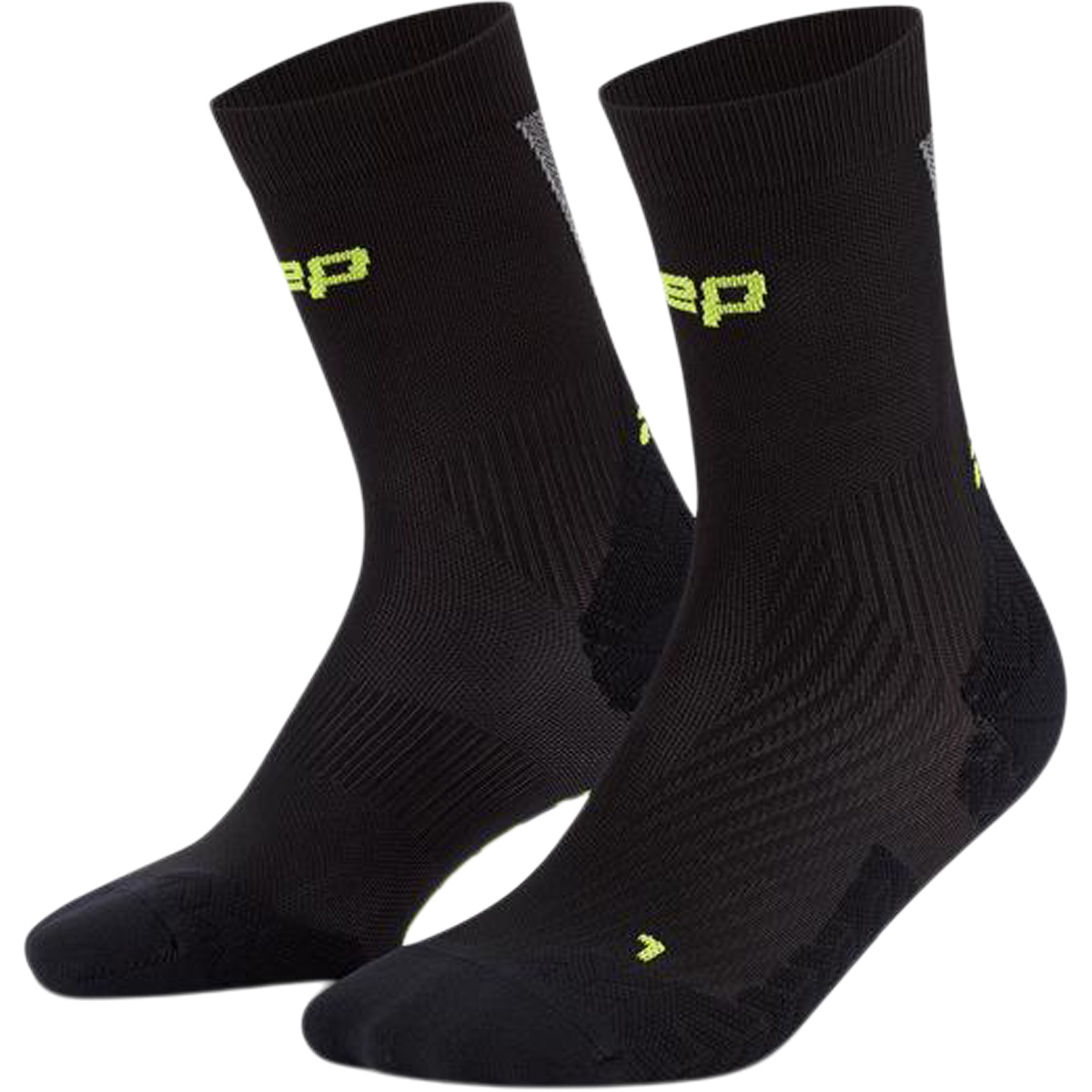 Køb CEP Run Ultralight Mid Cut 4.0 Kompressions Løbestrømper Herre 321
