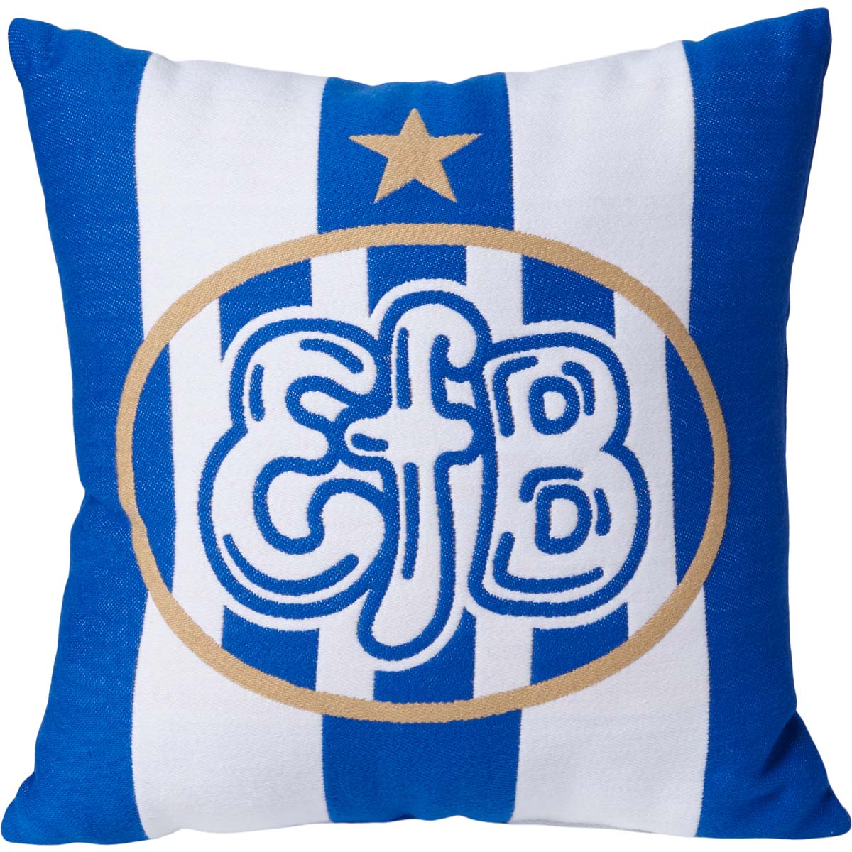 Køb Esbjerg fB Logo Pude Hvid/blå