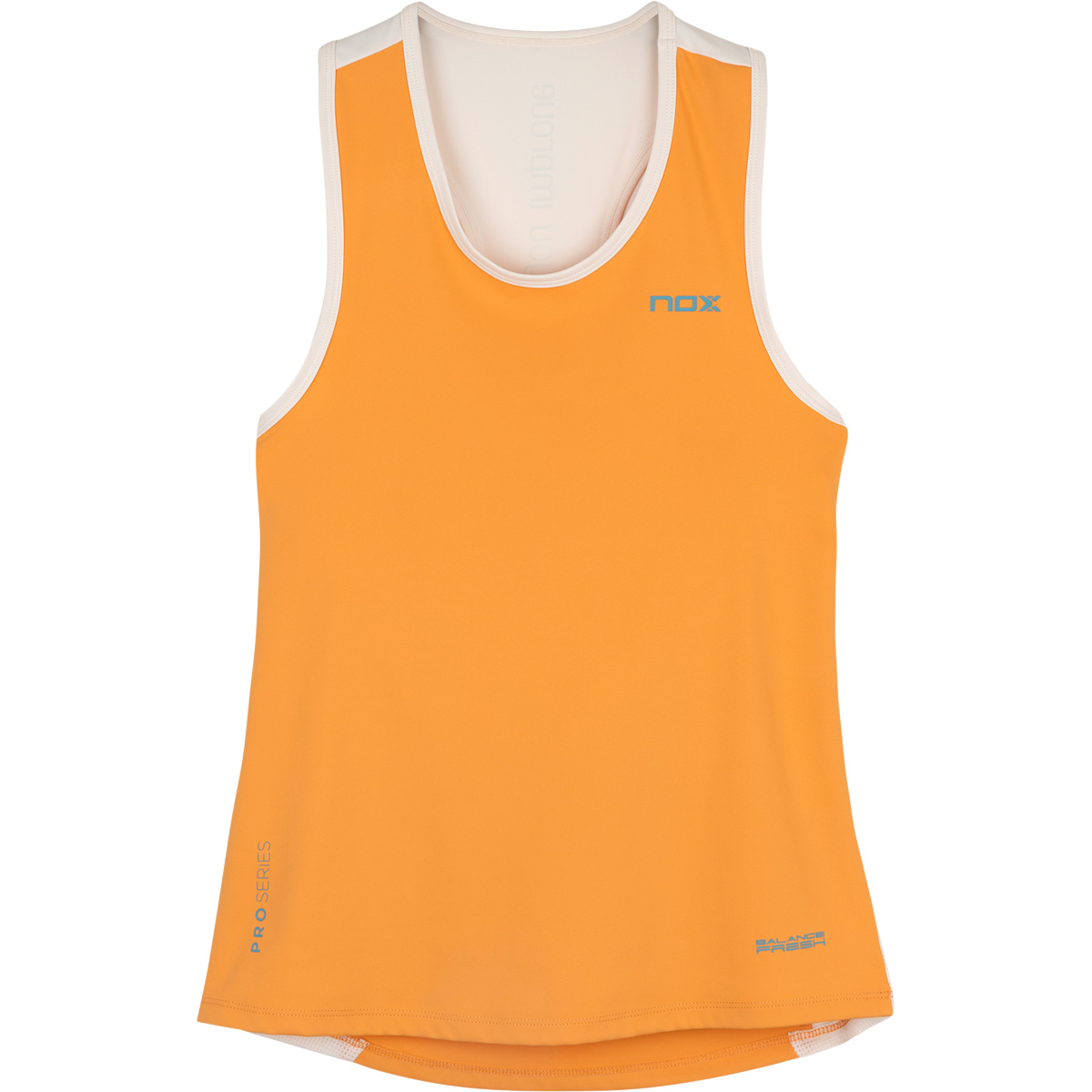Køb NOX Pro 2025 Padel Tank Top Dame Mock orange degraded