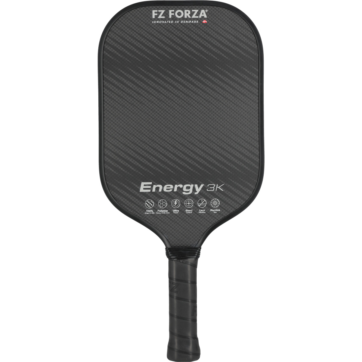 Køb FZ FORZA Energy 3K Pickleball Bat Black