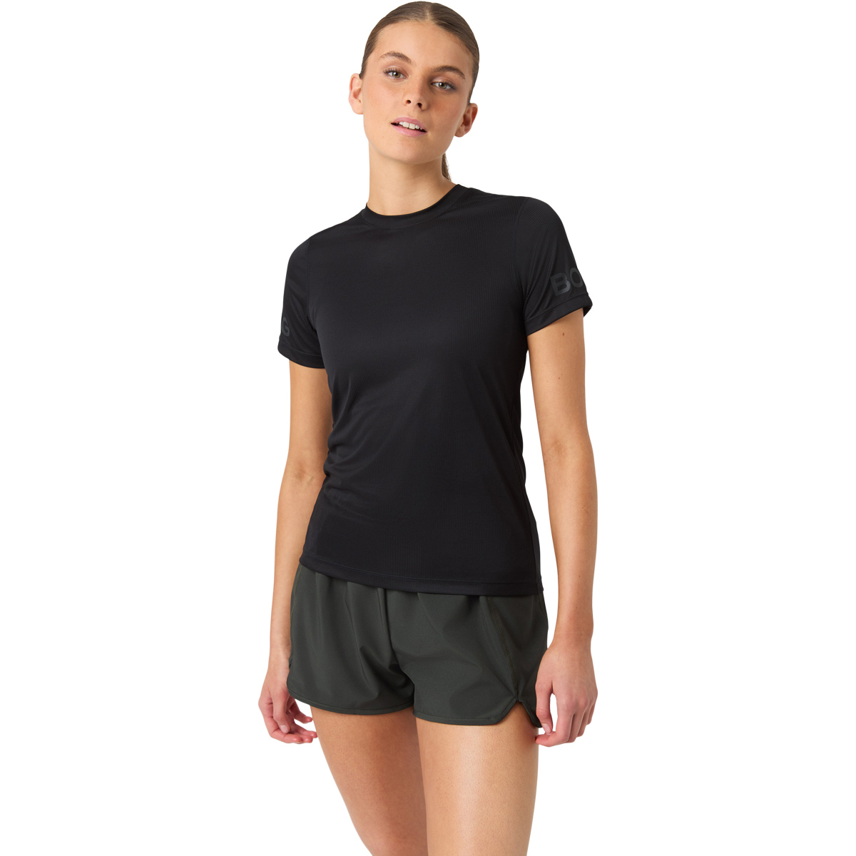 Køb Björn Borg Light Trænings T-shirt Dame BLACK BEAUTY