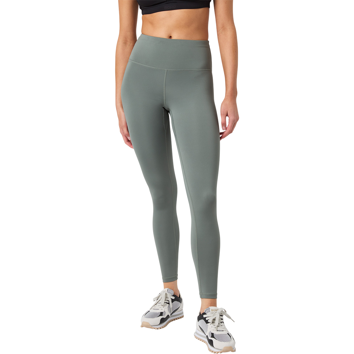 Køb Björn Borg Borg Logo Træningstights Dame AGAVE GREEN