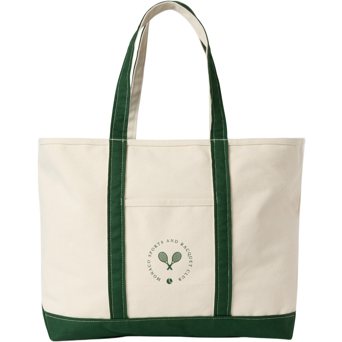 Køb Björn Borg Ace Canvas Tote Taske Beige/Green