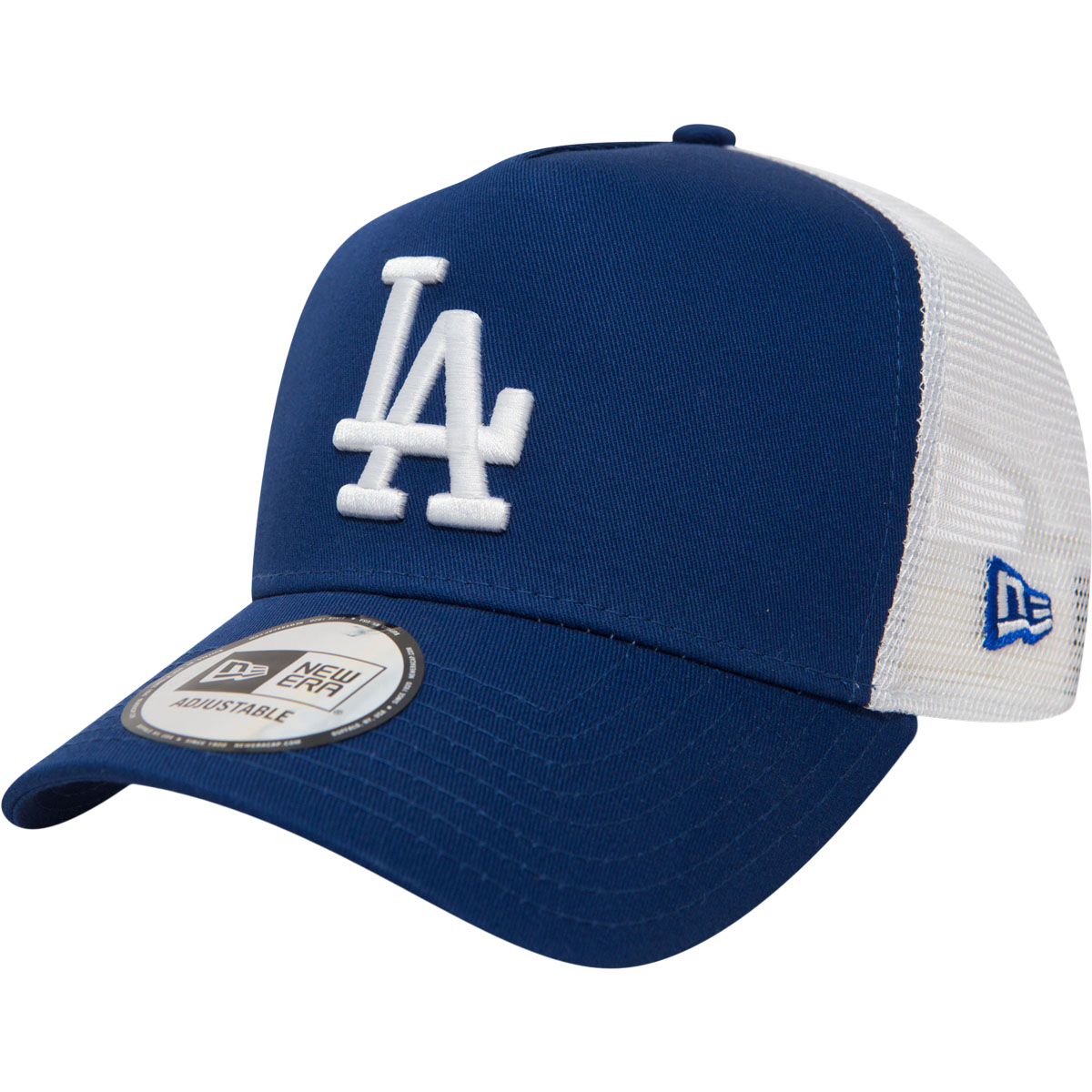 Køb New Era Los Angeles Dodgers Clean Trucker Snapback Cap Blue
