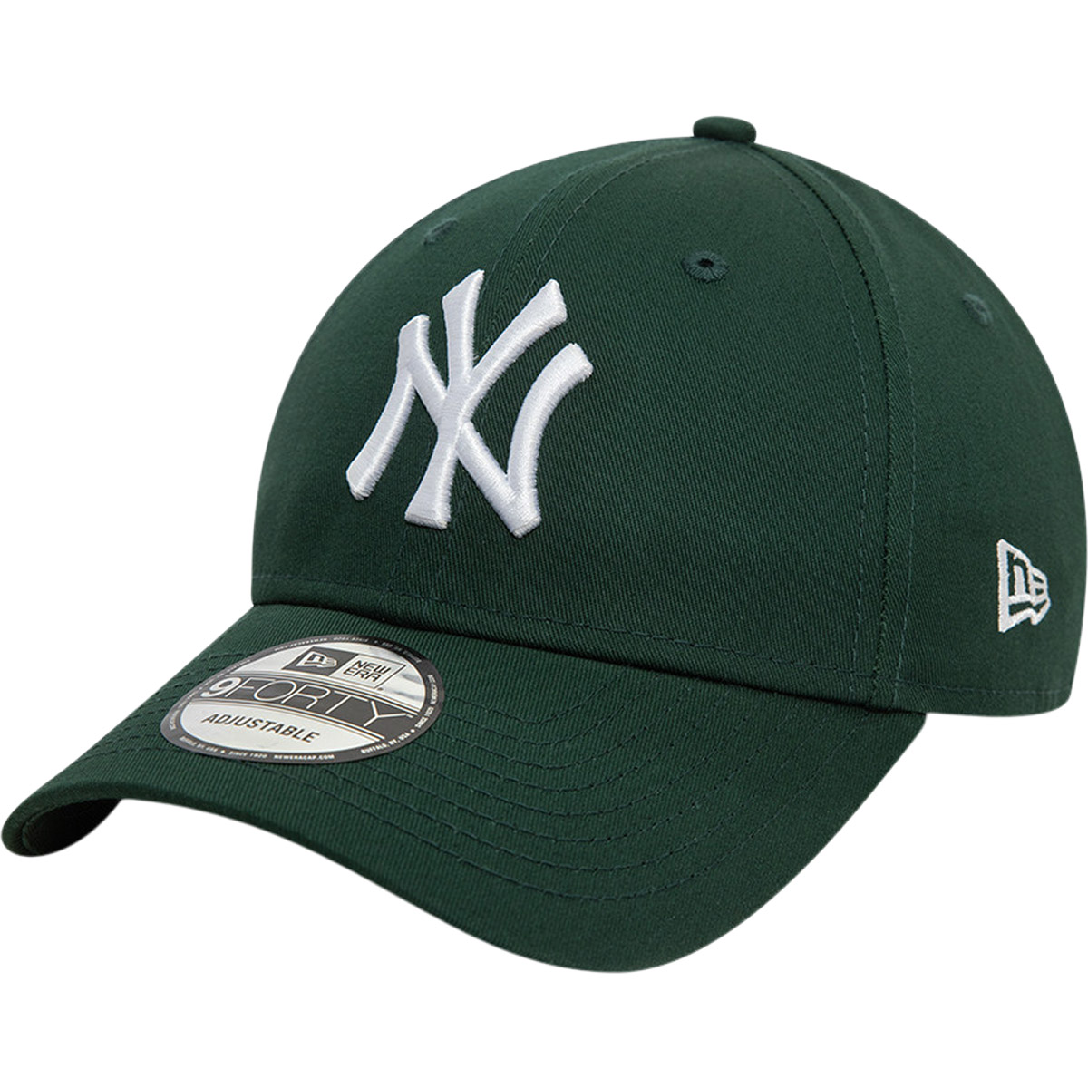Køb New Era 9FORTY League Essential New York Yankees Cap Green