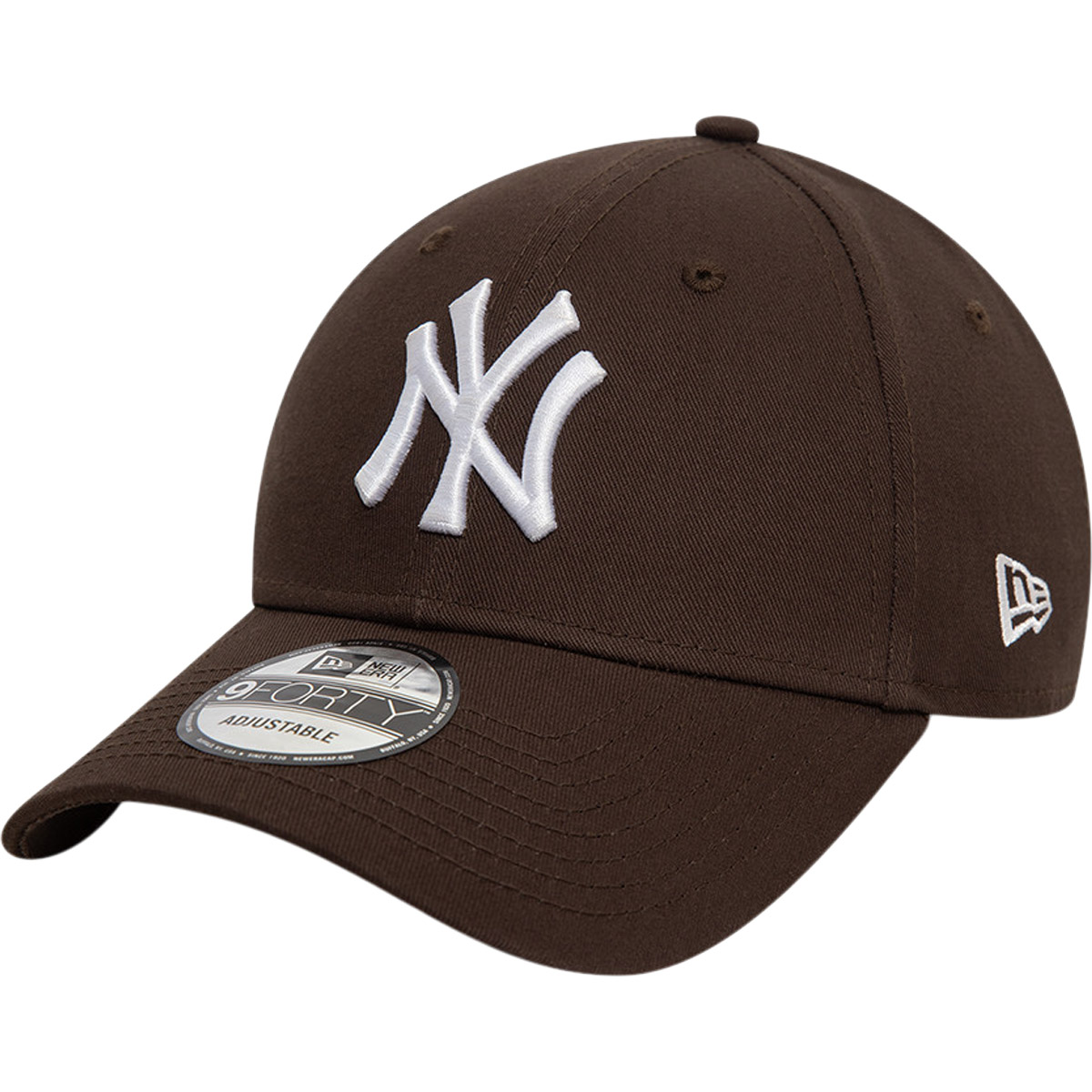 Køb New Era 9FORTY League Essential New York Yankees Snapback Cap Brown