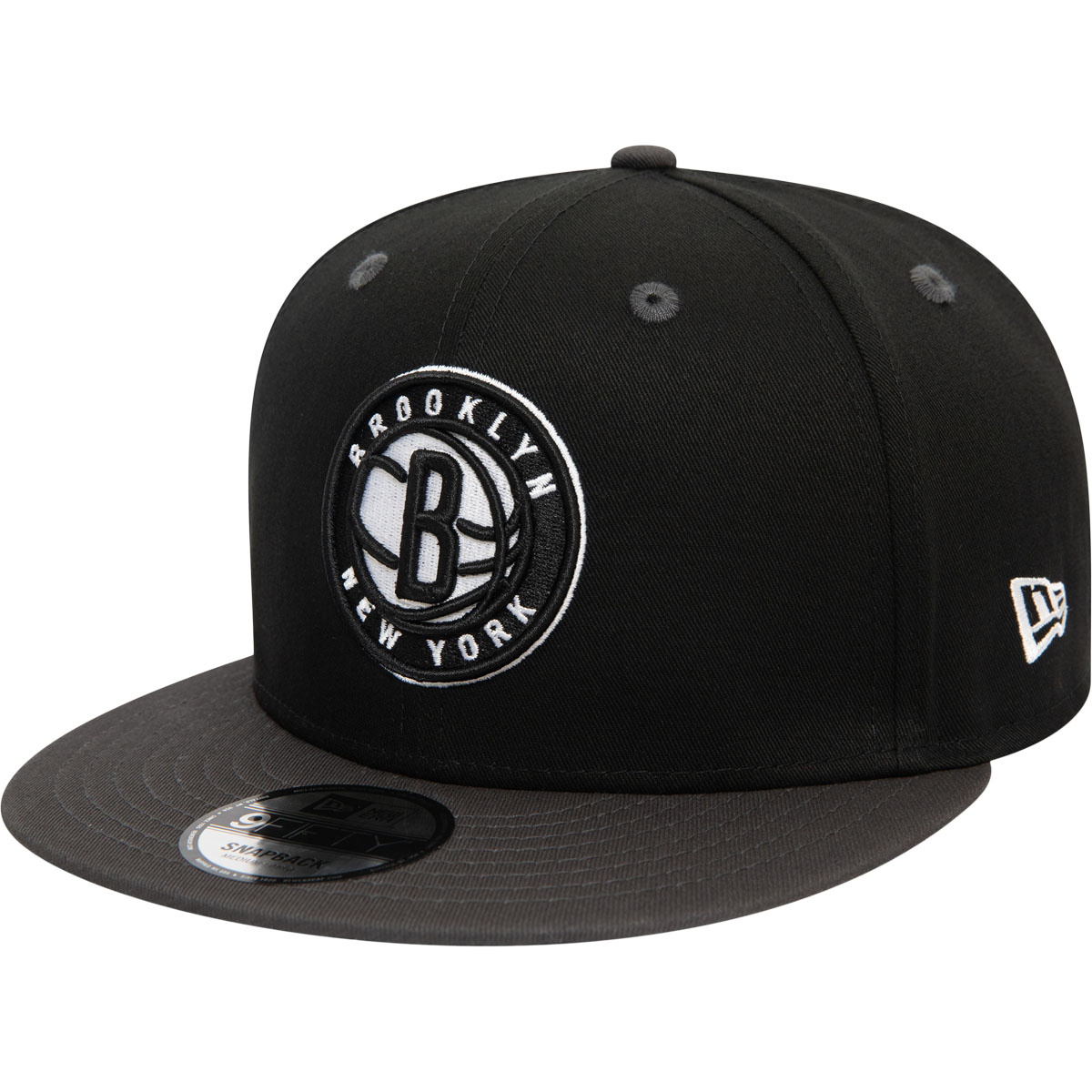 Køb New Era 9FIFTY Team Colour NBA Brooklyn Nets Snapback Cap Black