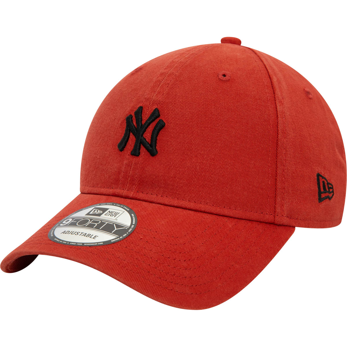 Køb New Era 9FORTY Washed New York Yankees Cap RUST/COPPER