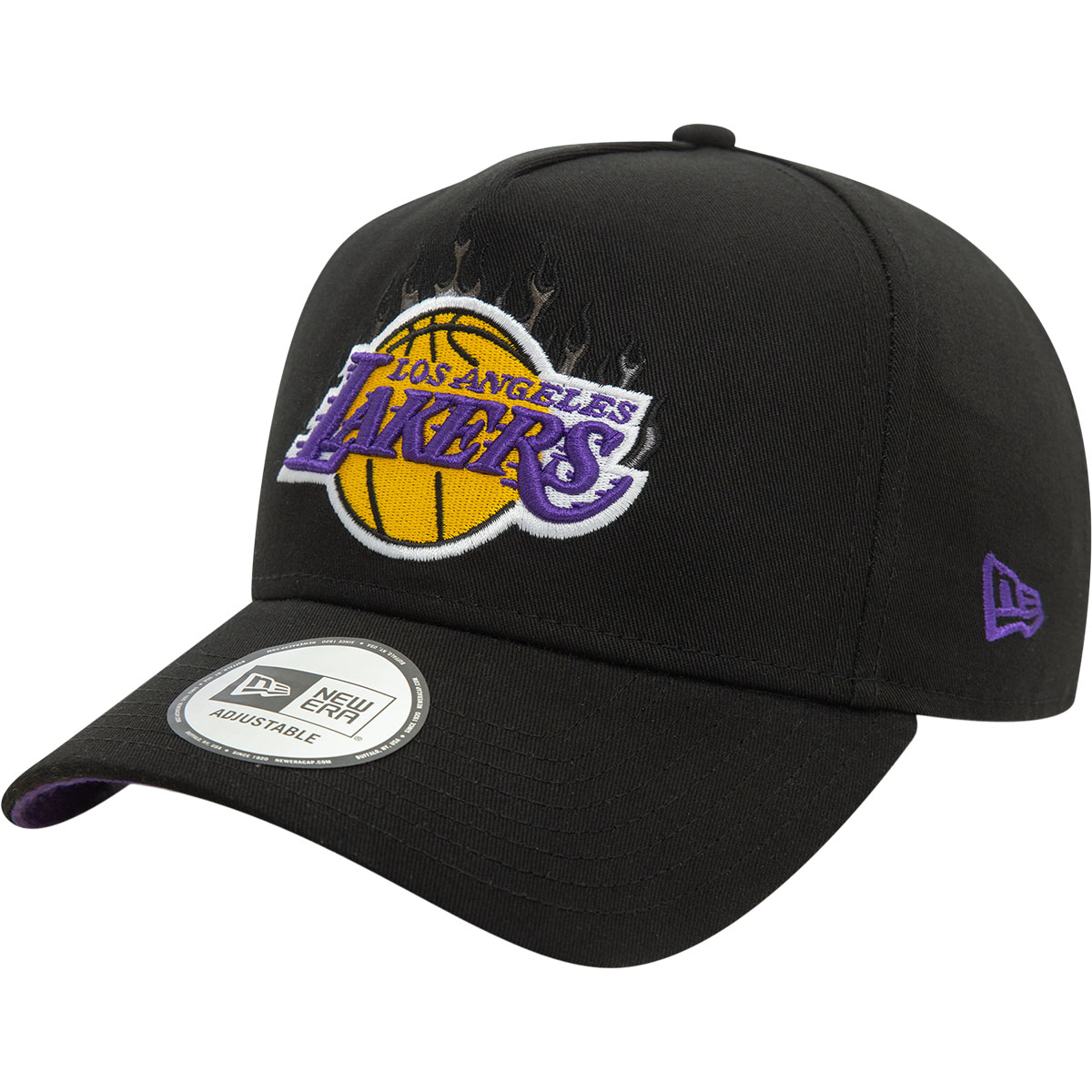 Køb New Era 9FORTY NBA Flame Eframe Los Angeles Lakers Snapback Cap Black