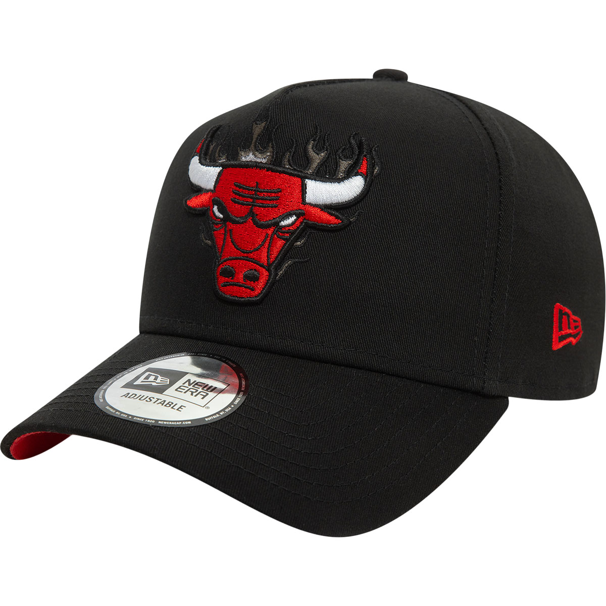 Køb New Era 9FORTY NBA Flame Eframe Chicago Bulls Snapback Cap Black