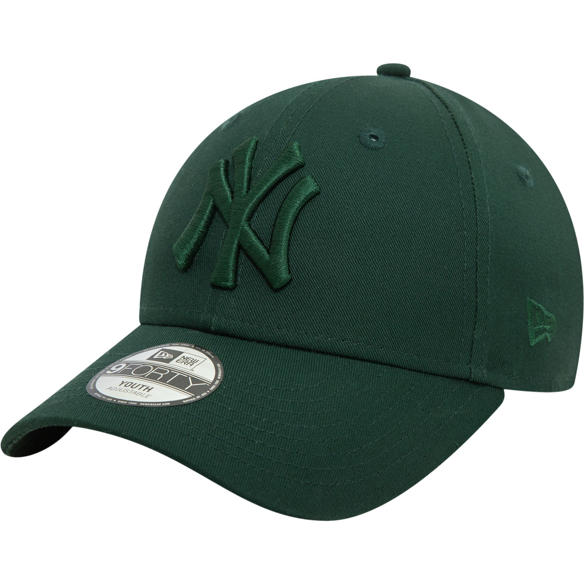 Køb New Era 9FORTY League Essential New York Yankees Cap Barn Green