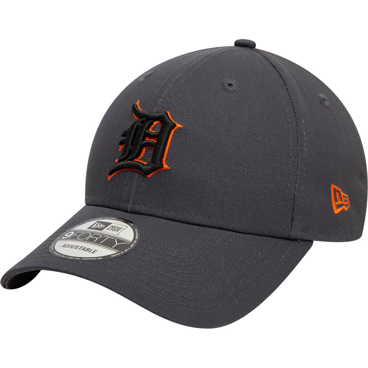 Køb New Era 9FORTY Side Patch Detroit Tigers Cap Grey