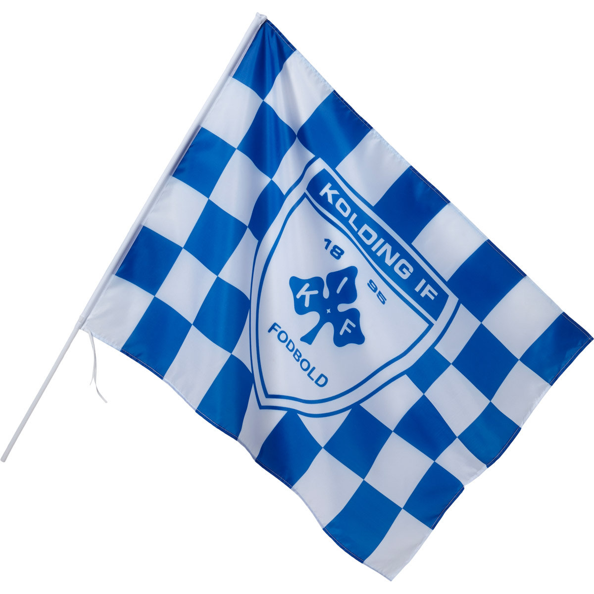 Køb Kolding IF Ternet 70x90 cm Flag BLUE/WHITE