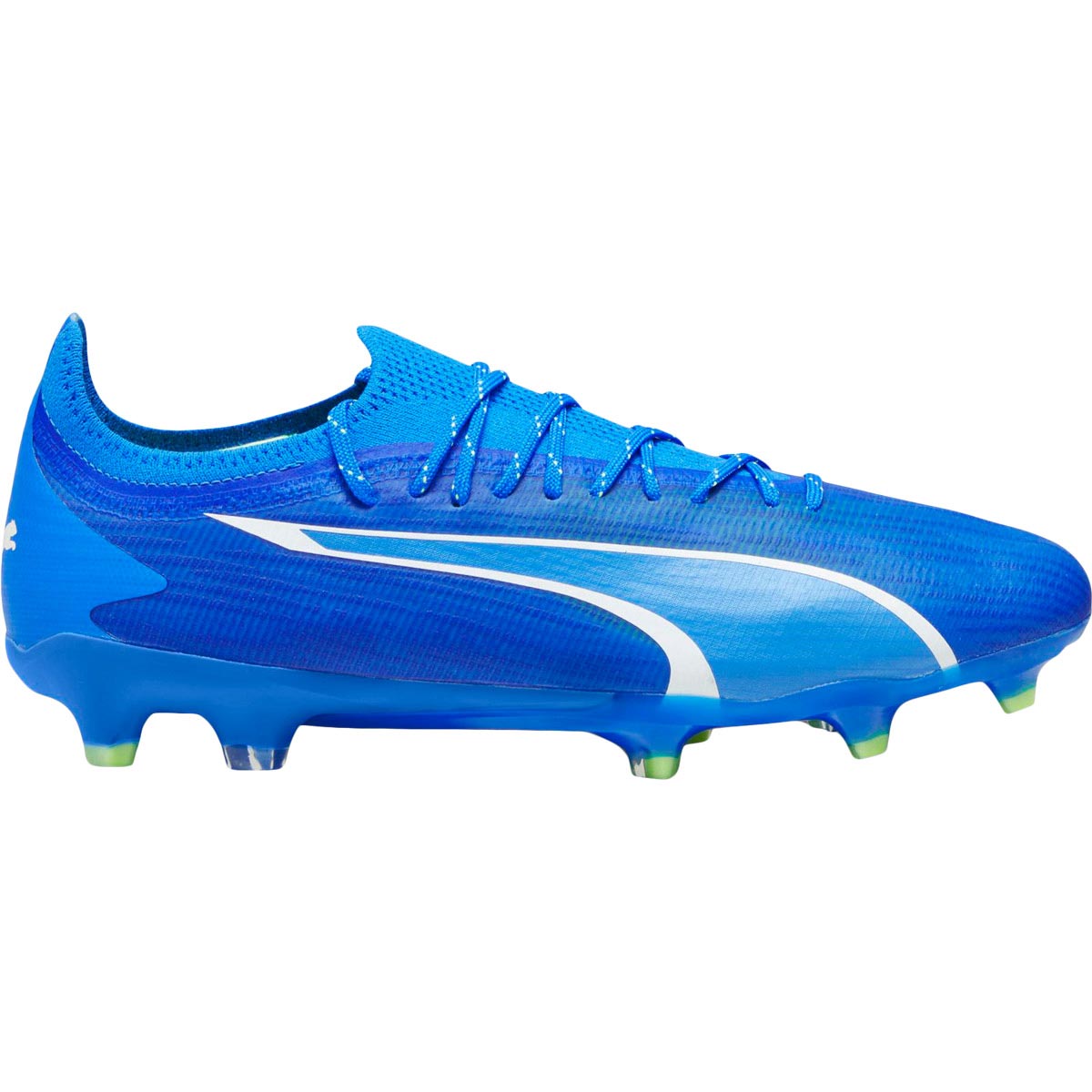 Kjøp PUMA Ultra Ultimate FG/AG Fotballsko i Ultra Blue-PUMA White-Pro Gree