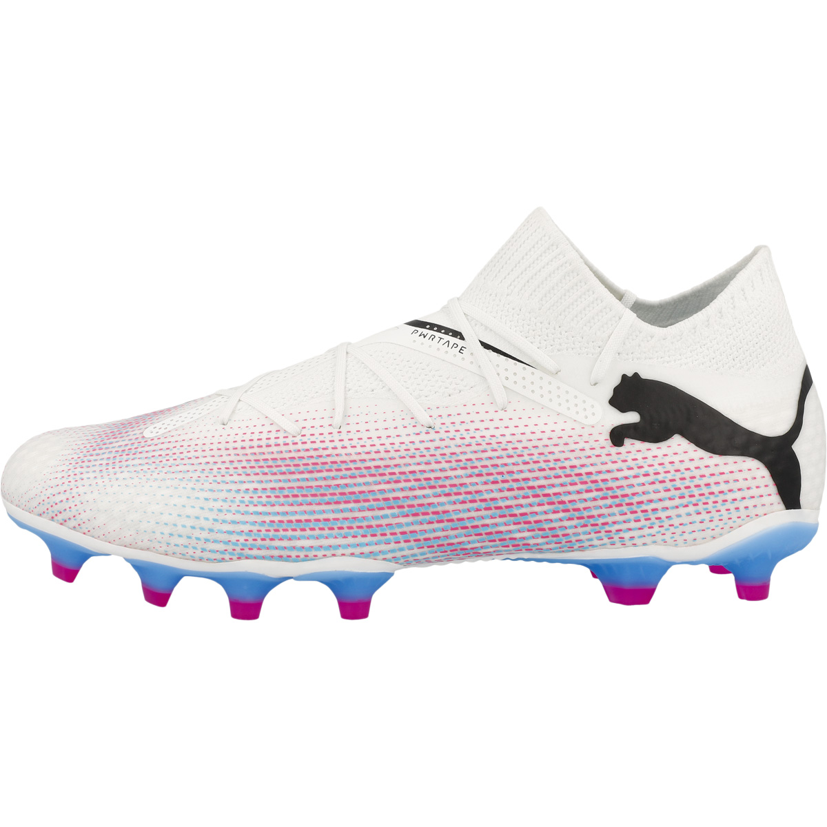 Køb PUMA Future 7 Pro FG/AG Fotballsko PUMA White-PUMA Black-Poison P
