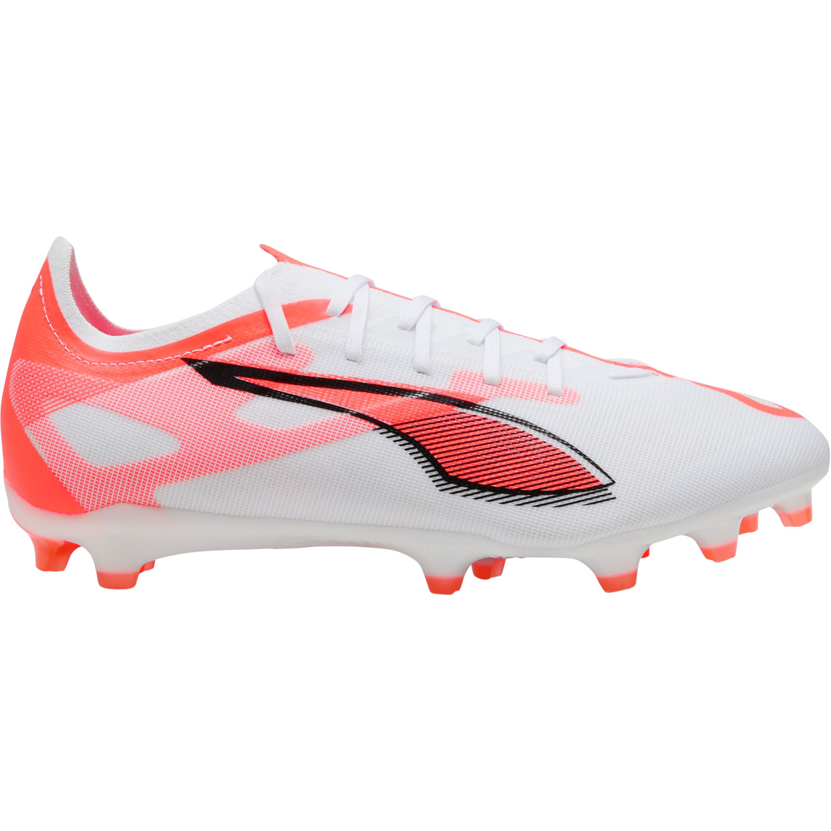 Køb PUMA Ultra 5 Match FG/AG Fodboldstøvler PUMA White-PUMA Black ...