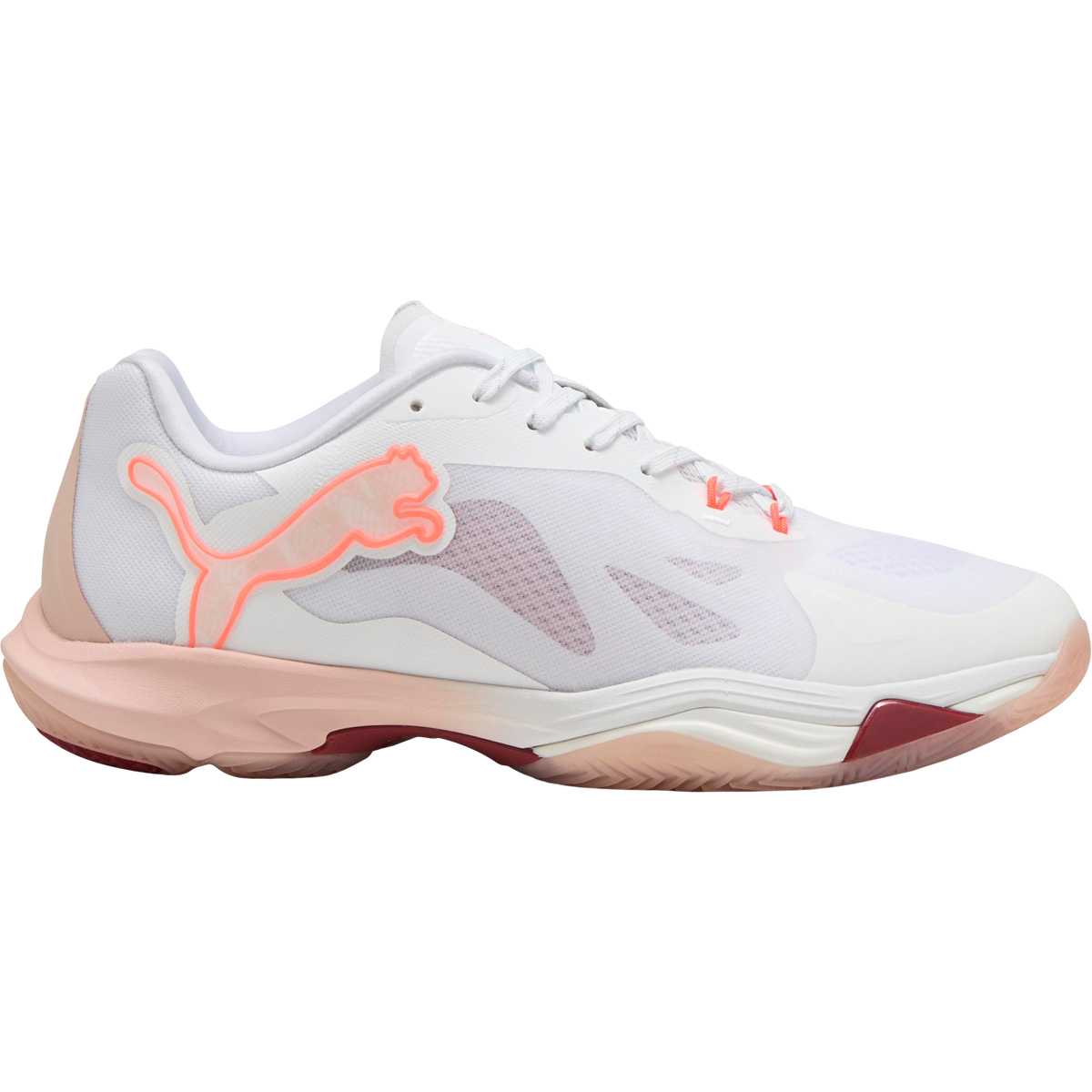 Køb PUMA Vantage Nitro+ Håndboldsko Dame PUMA White-PUMA Black-Poison P