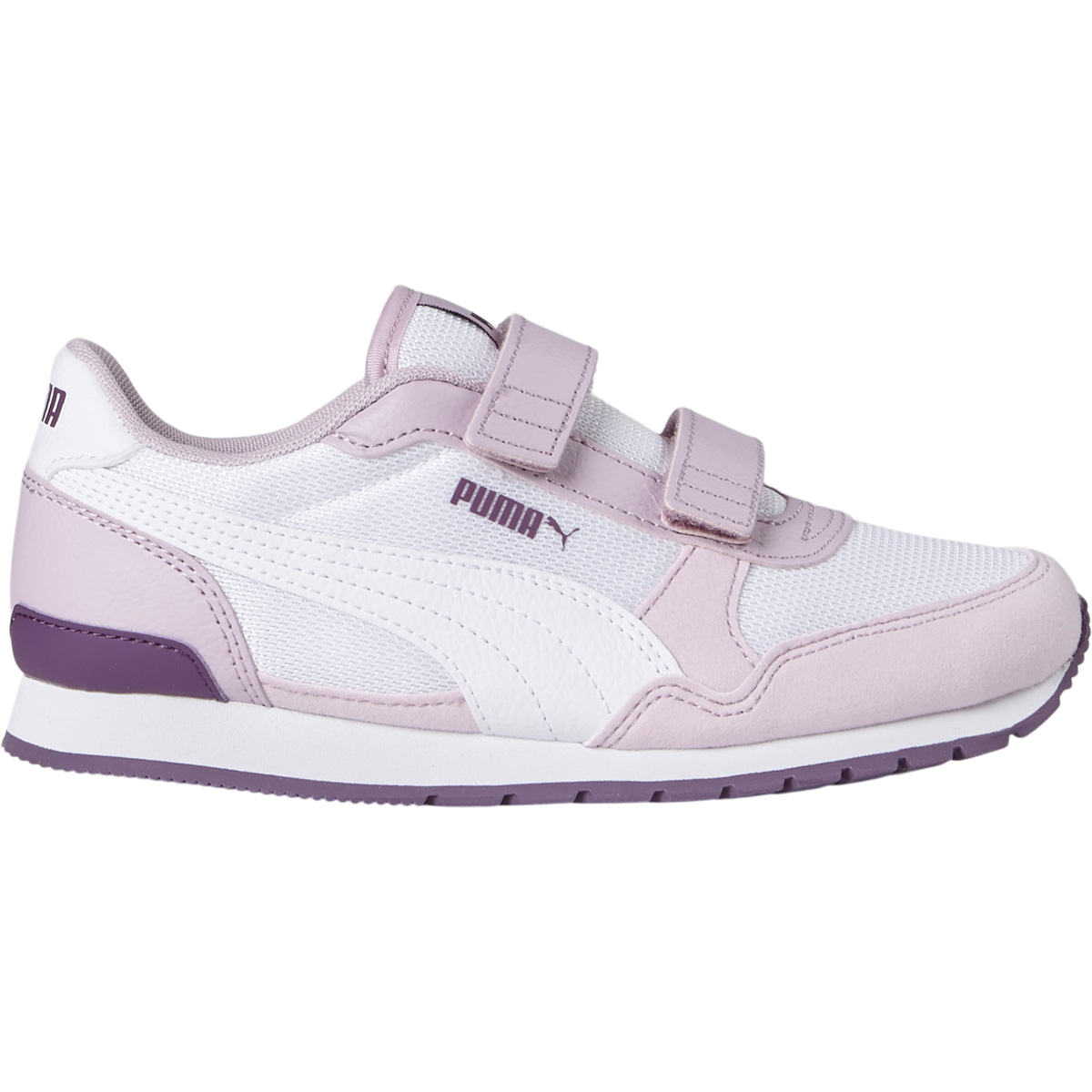 Kjøp Puma ST Runner v3 Mesh Velcro sneakers barn i PUMA White-Grape ...