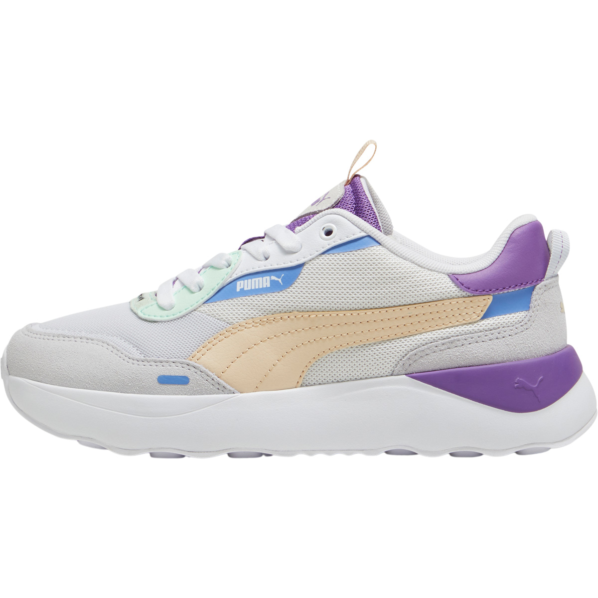 Køb Puma Runtamed Platform Sneakers Dame Silver Mist-Cashew-PUMA White-