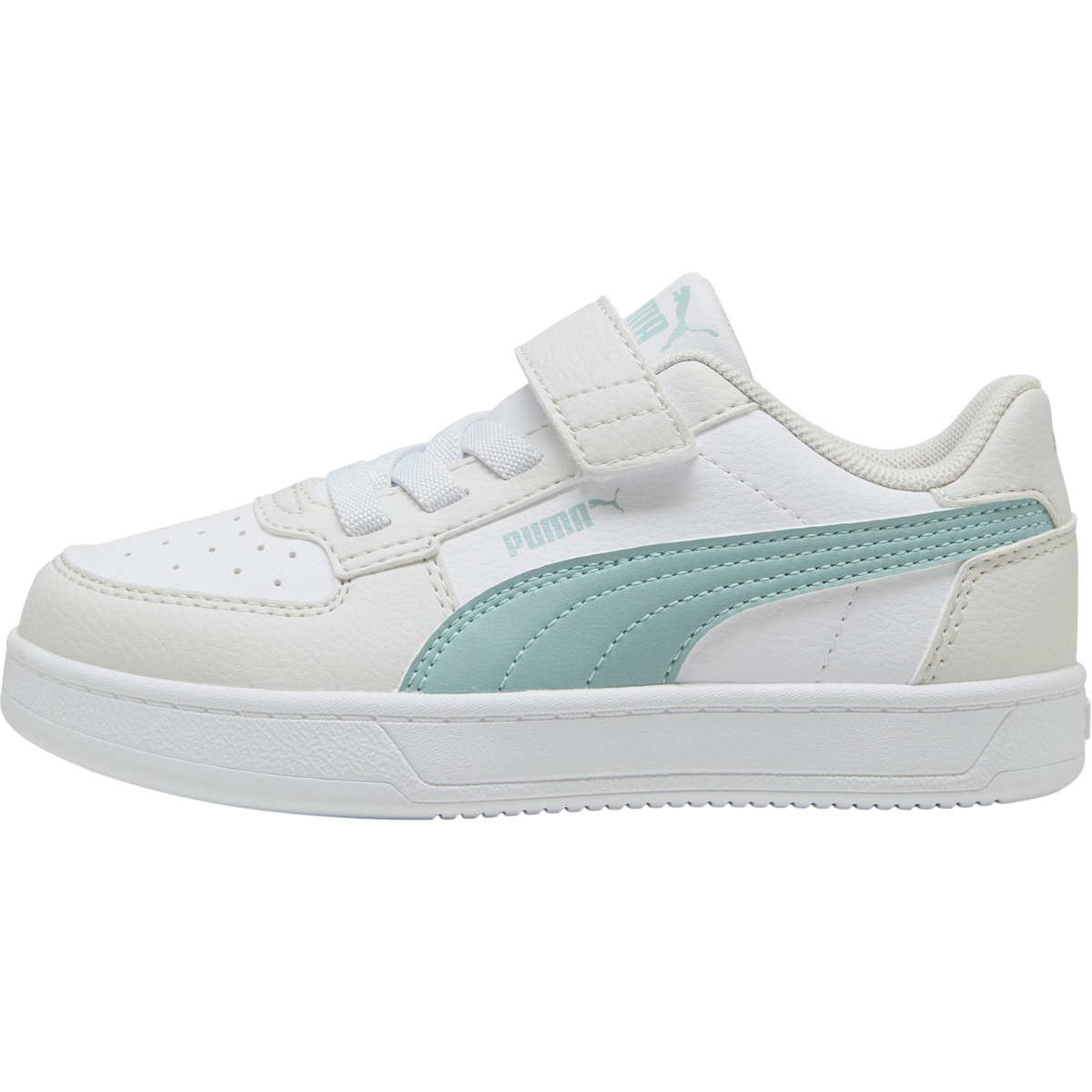Køb Puma Caven 2.0 Velcro Sneakers Børn Feather Gray-Modern Mint-PUMA