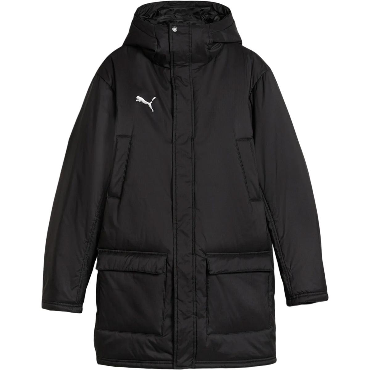 Køb PUMA teamFINAL Parka Vinterjakke Herre PUMA White-PUMA Black-Gum