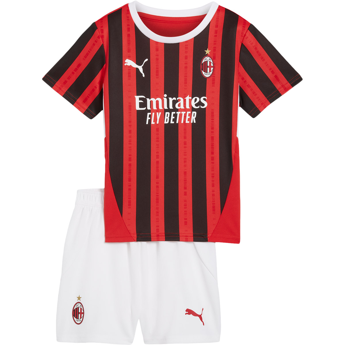 Køb AC Milan Hemmatrupp 24/25 Barn RED/BLACK