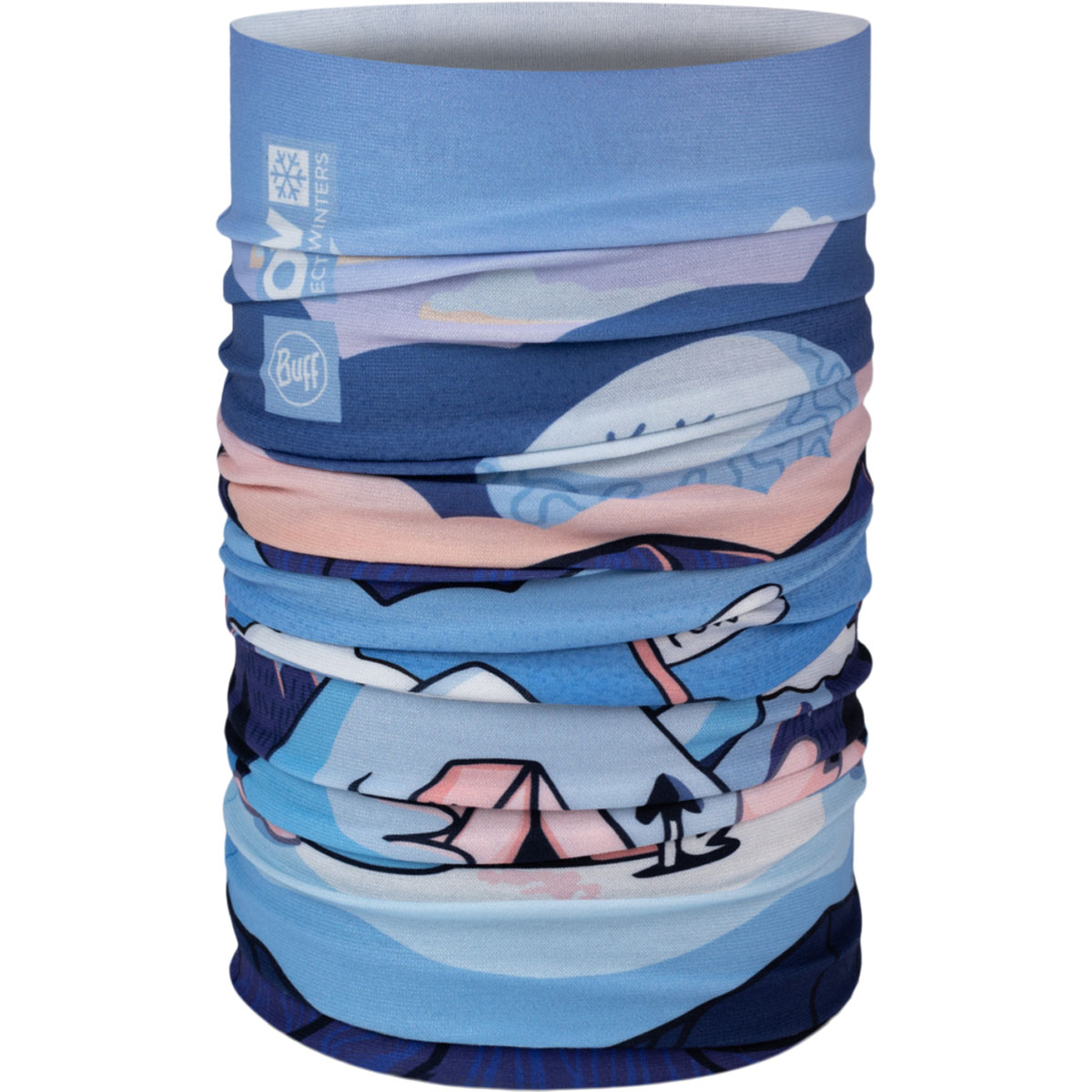 Køb Buff Original EcoStretch Pow Halsedisse Børn Blue