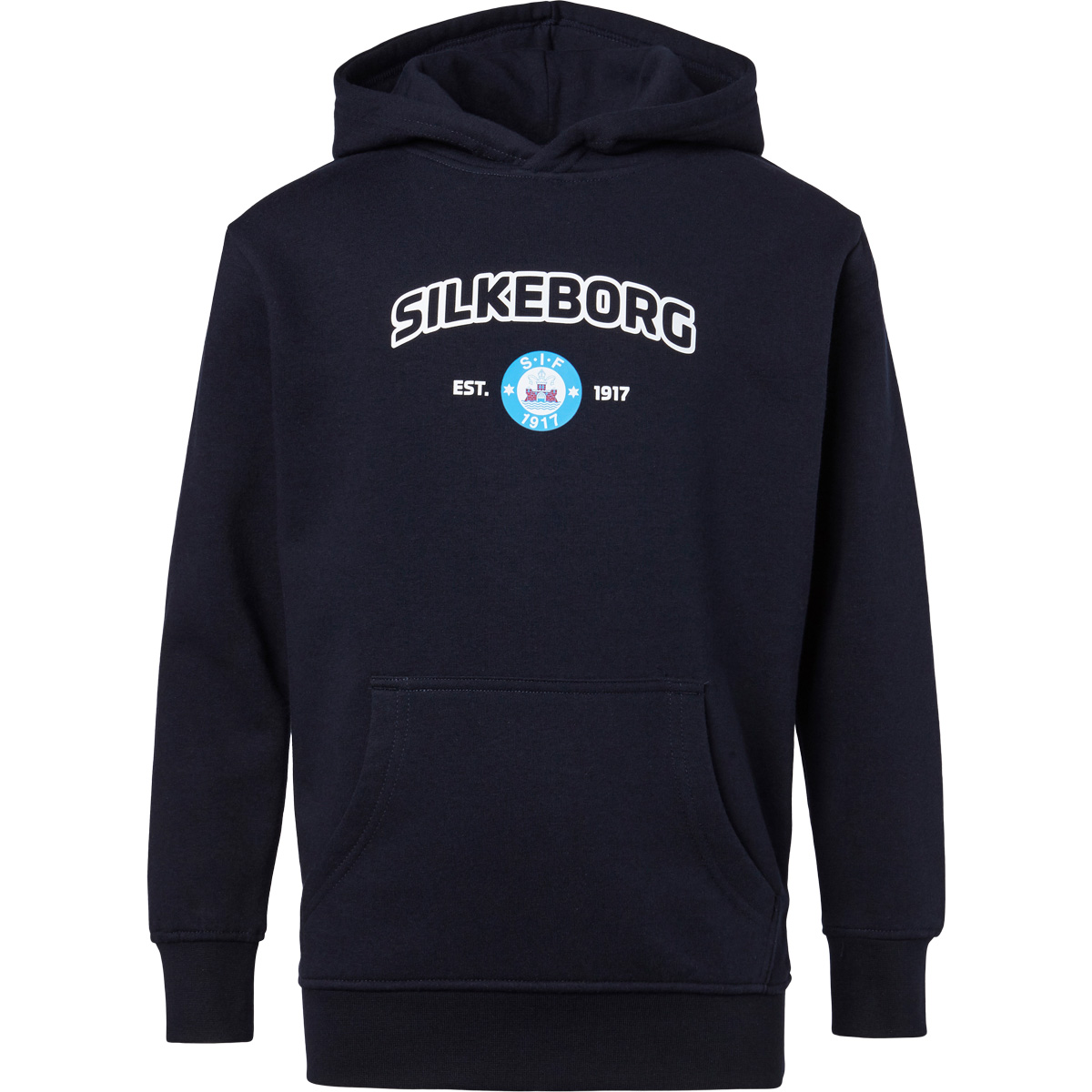 Køb Silkeborg IF Fan Hettegenser Barn Navy