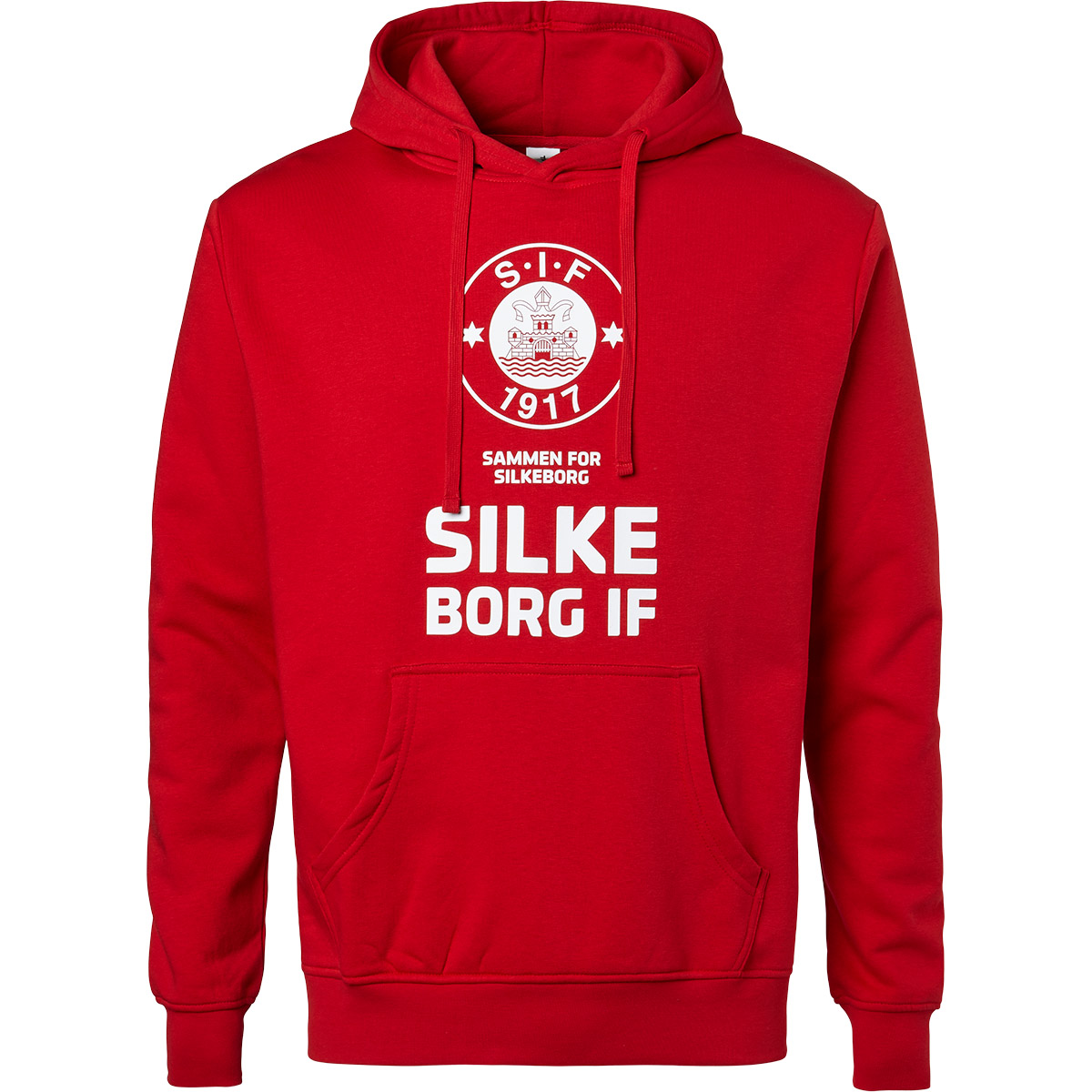 Køb Silkeborg IF Fan Hettegenser Rød