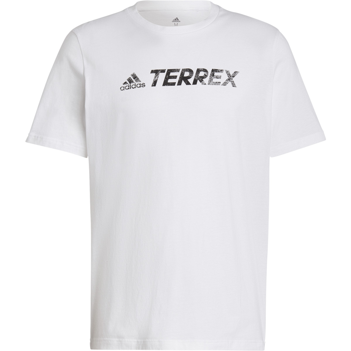 Køb adidas Terrex Logo T-skjorte Herre WHITE/PNKFUS/BLILIL/M