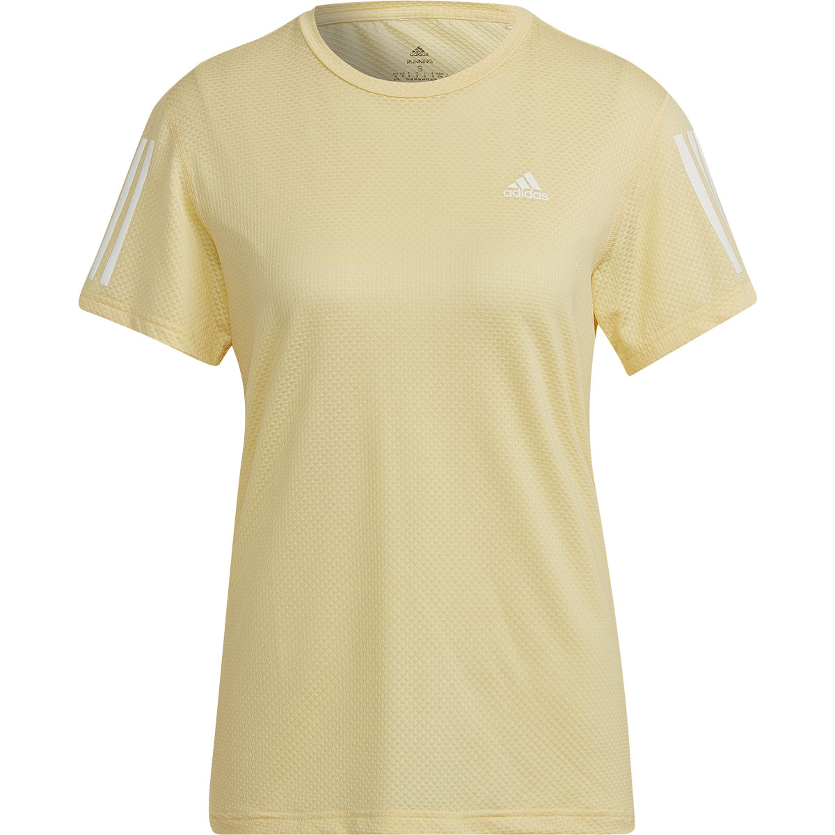 Køb adidas Own The Run Cooler Løbe T-shirt Dame ALMYEL/WHITE