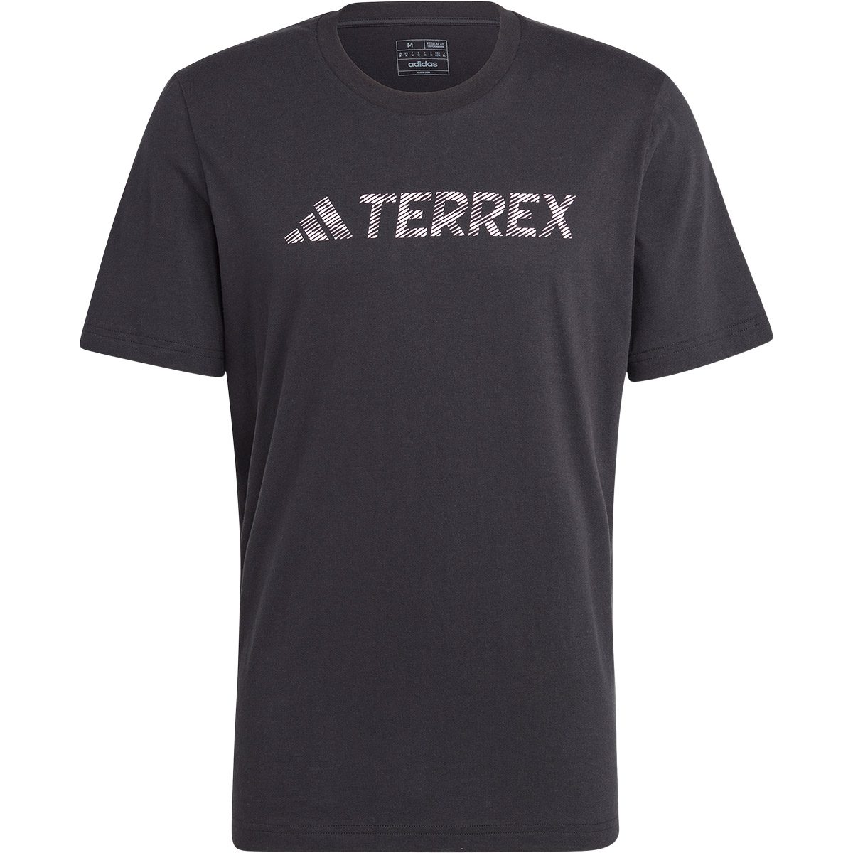 Køb adidas Terrex Logo T-shirt Herre BLACK/WHITE/BLACK