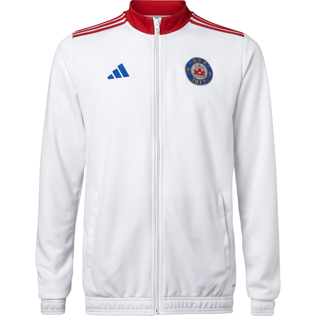 Køb Silkeborg IF Mosaik Full Zip Track Top Hvid