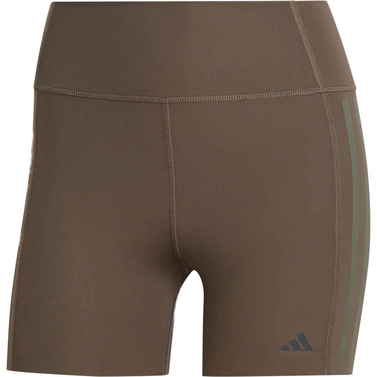 Køb adidas Optime 4" High Waist Korte Træningstights Dame SHAOLI/MSILVE ...