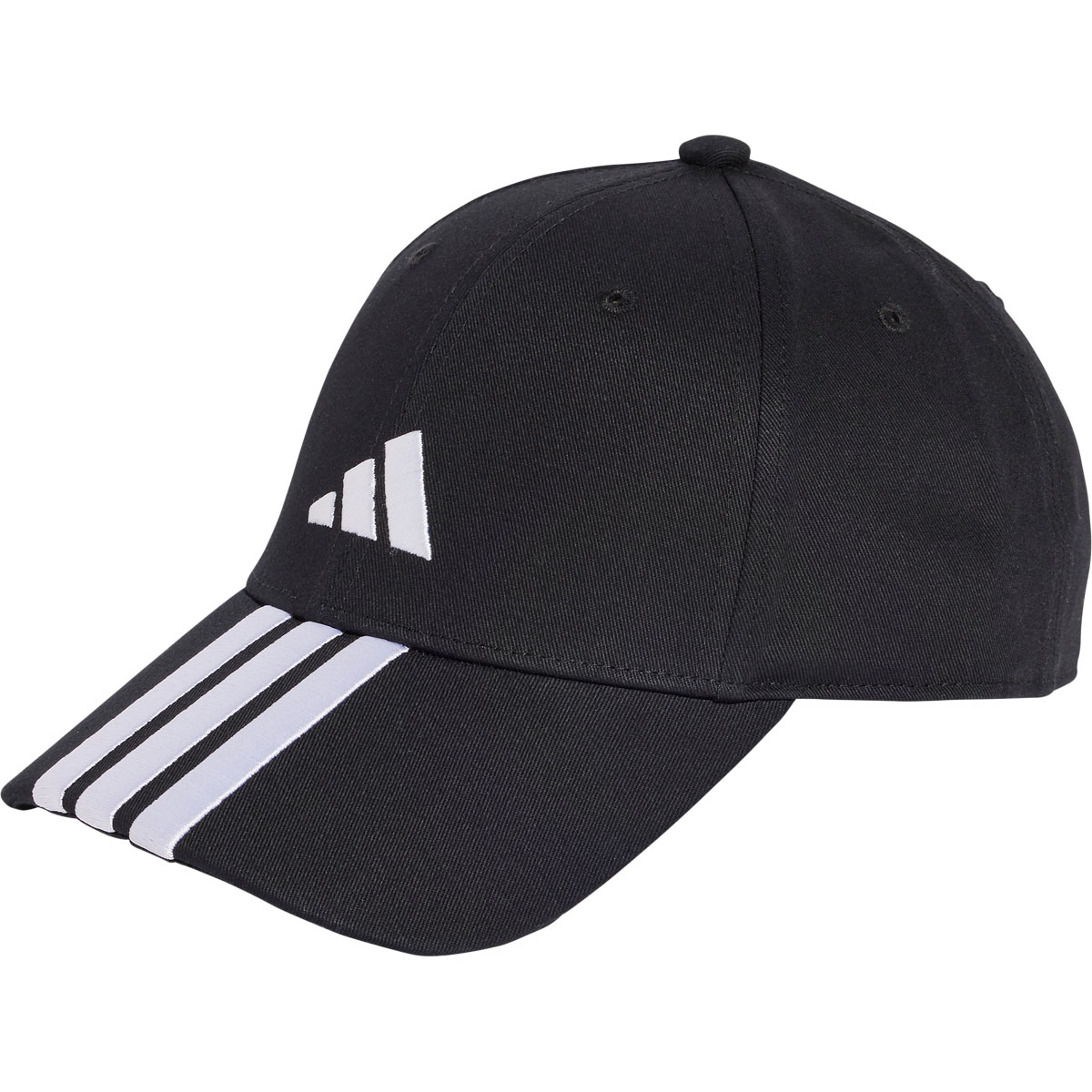 Kjøp adidas 3-Stripes Baseball Cap i BLACK/WHITE