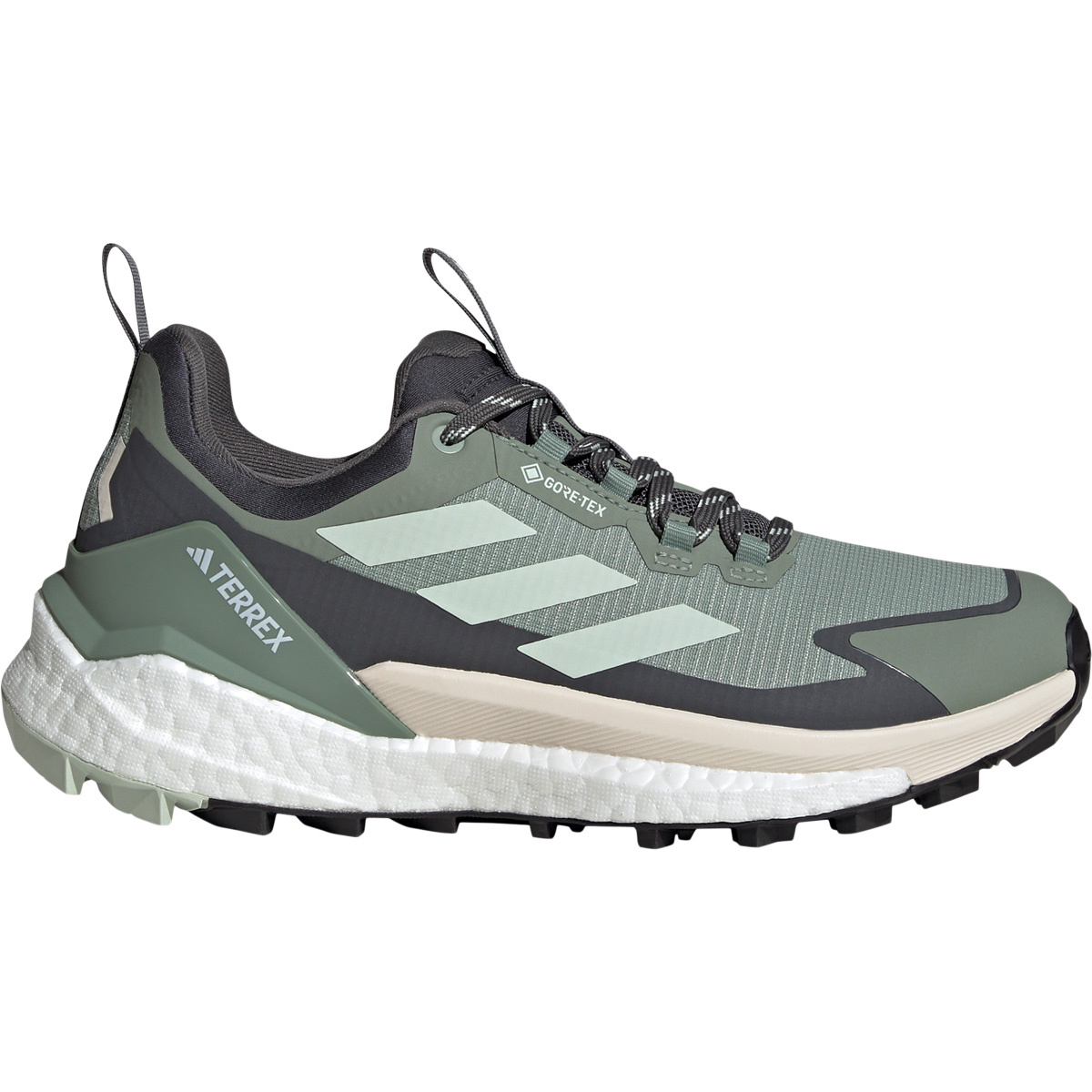 Køb adidas Terrex Free Hiker 2 GTX Low Vandresko Dame SILGRN/WHITE
