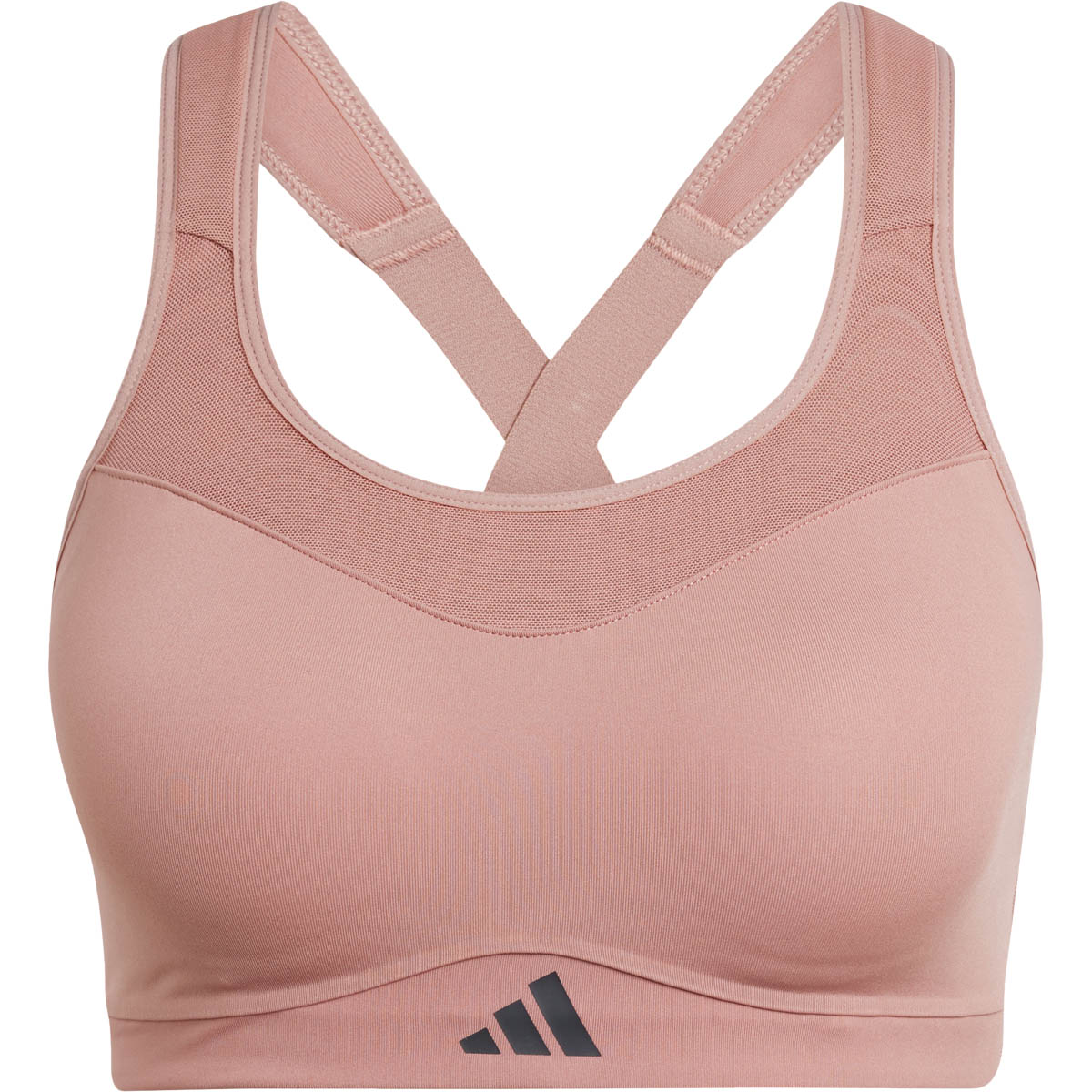 Køb adidas TLRD Impact High Support Sports BH Dame WARCLA/MAGGRE/CBLACK