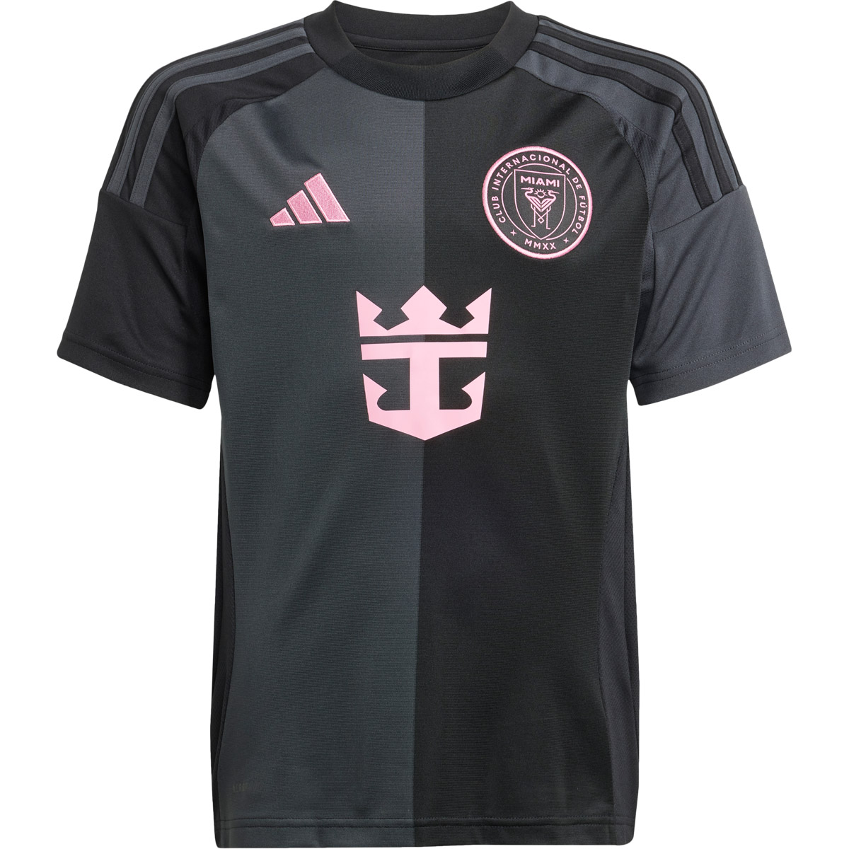 Køb Inter Miami CF Udebanetrøje 24/25 Børn BLACK/WHITE/BLACK