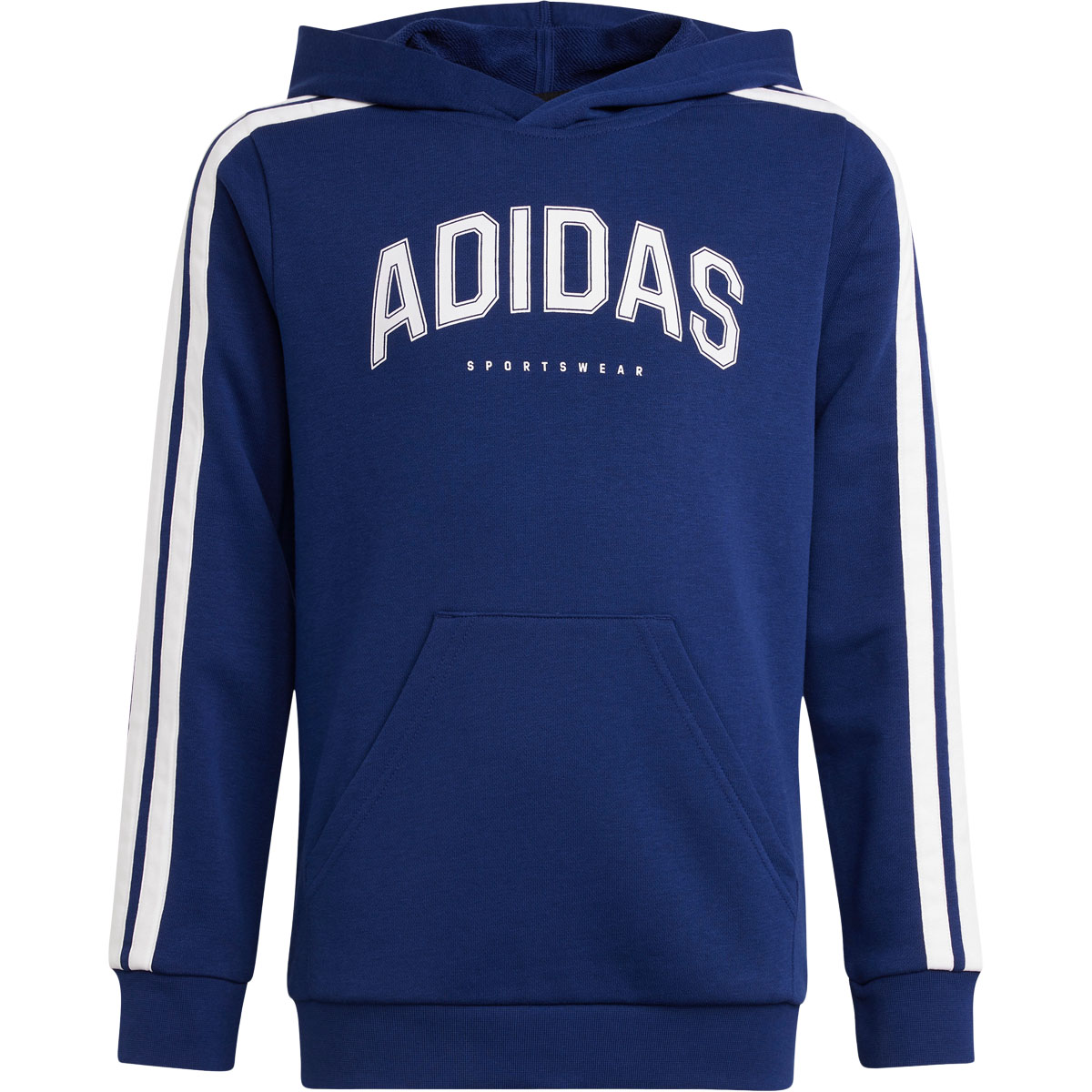 Køb adidas Codes Collegiate Graphic Hettegenser Barn DKBLUE/SOLRED/BLUE