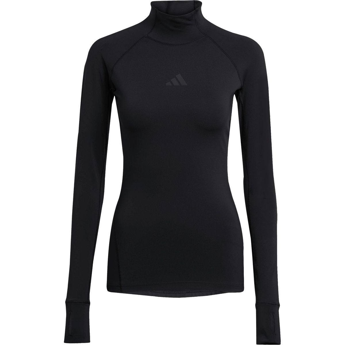 Køb adidas Techfit Cold Ready Langærmet Baselayer T-shirt Dame Black