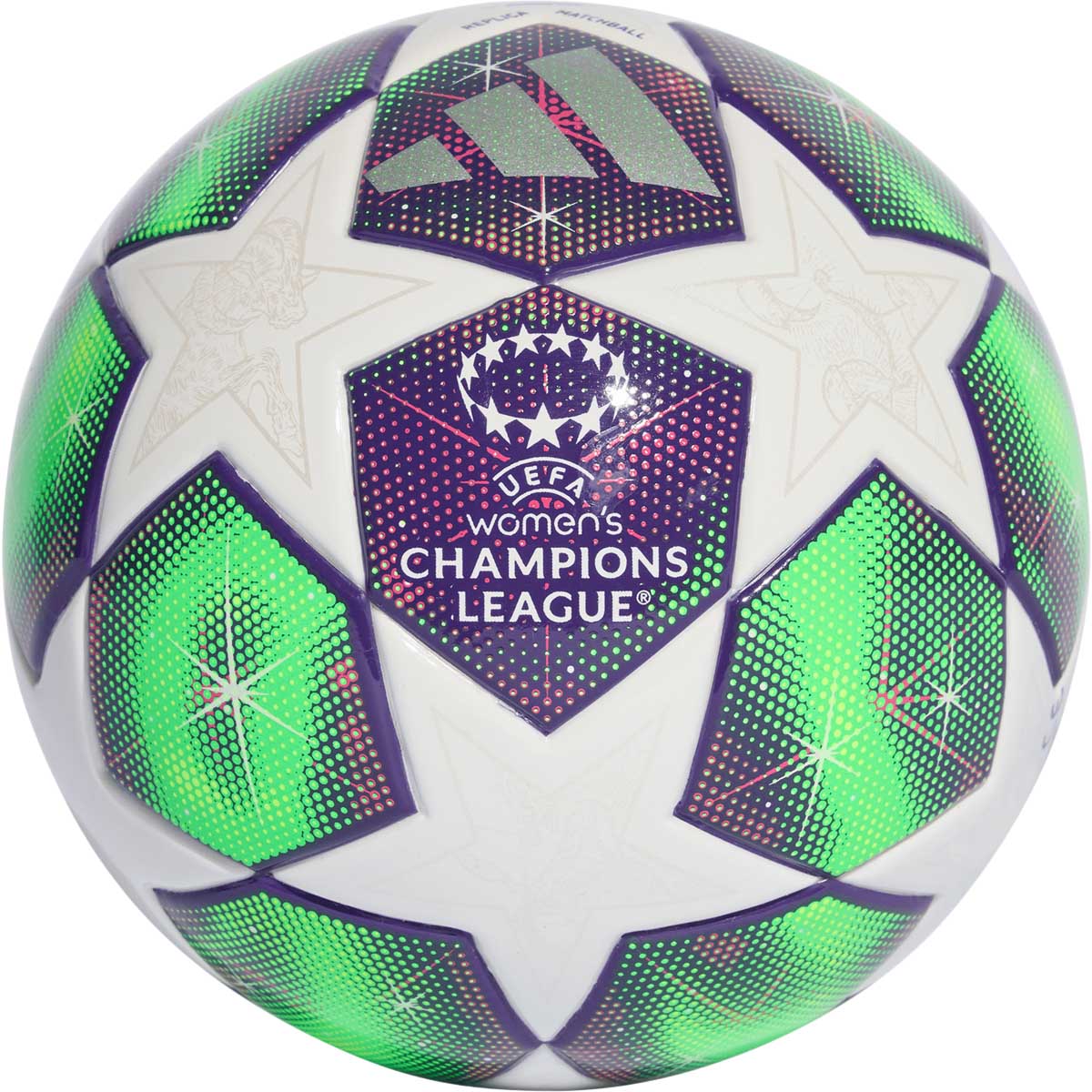 Køb adidas WUCL Mini Fodbold Green/Purple/White