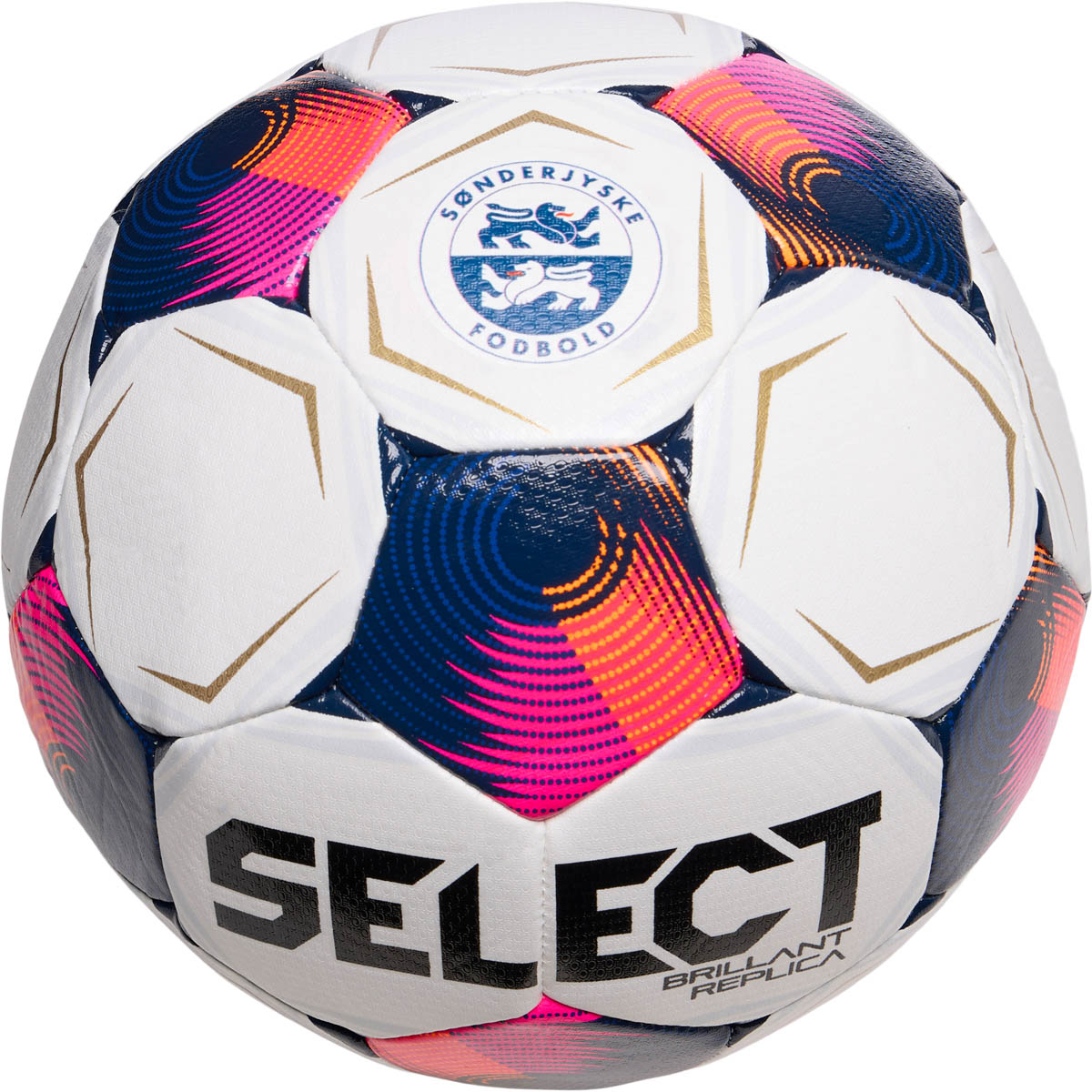 Køb Sønderjyske Fodbold Replika Fodbold White/Red