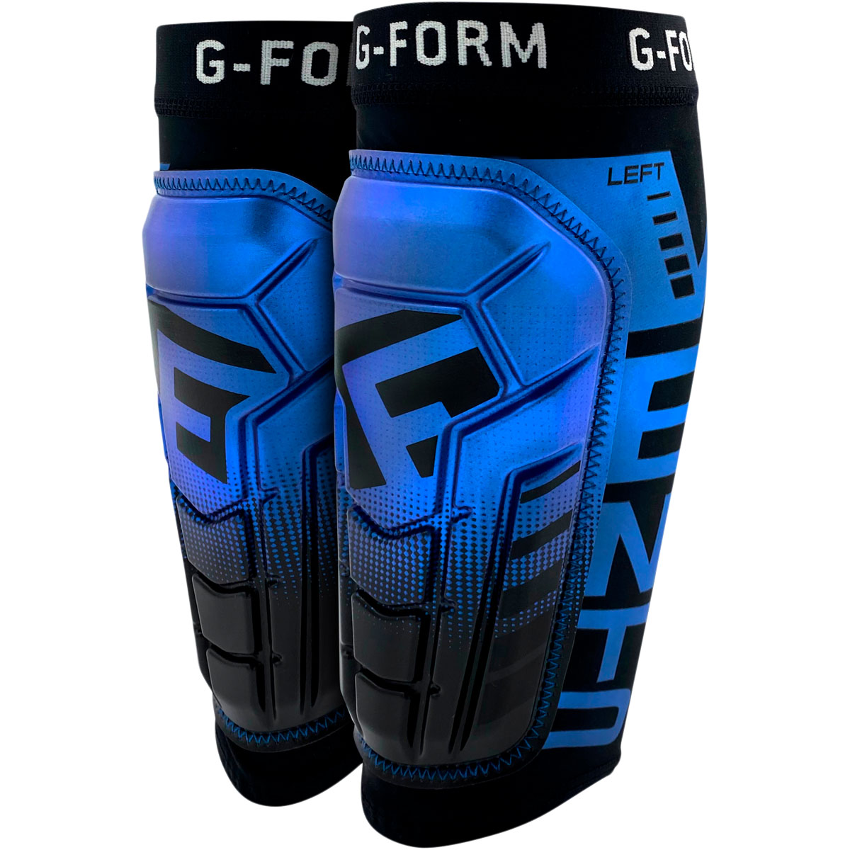 Kjøp G-Form Pro-S Vento Leggskinn i sort/blå